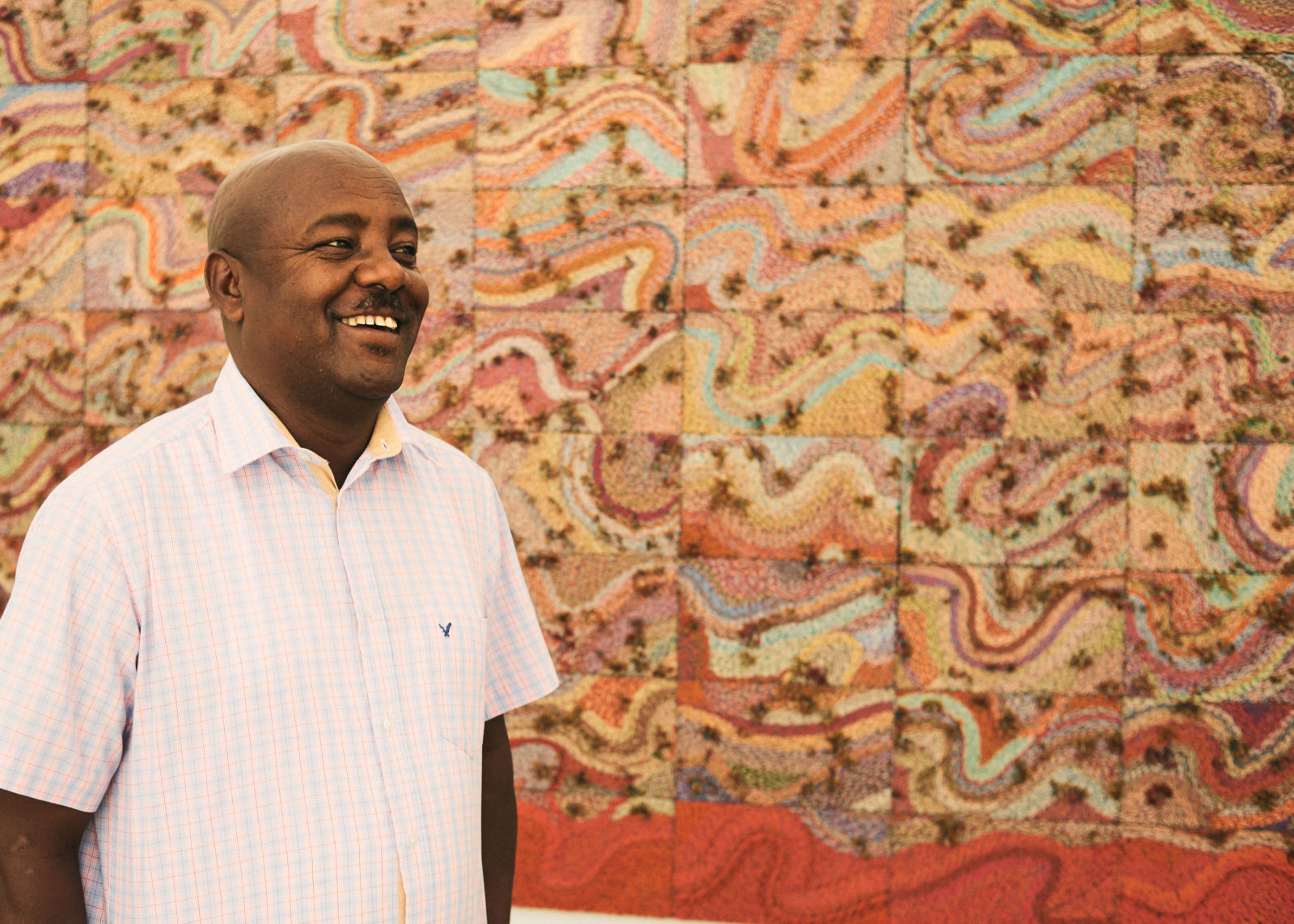 Elias Sime: Walking a tightrope between nature and technology - Saint ...