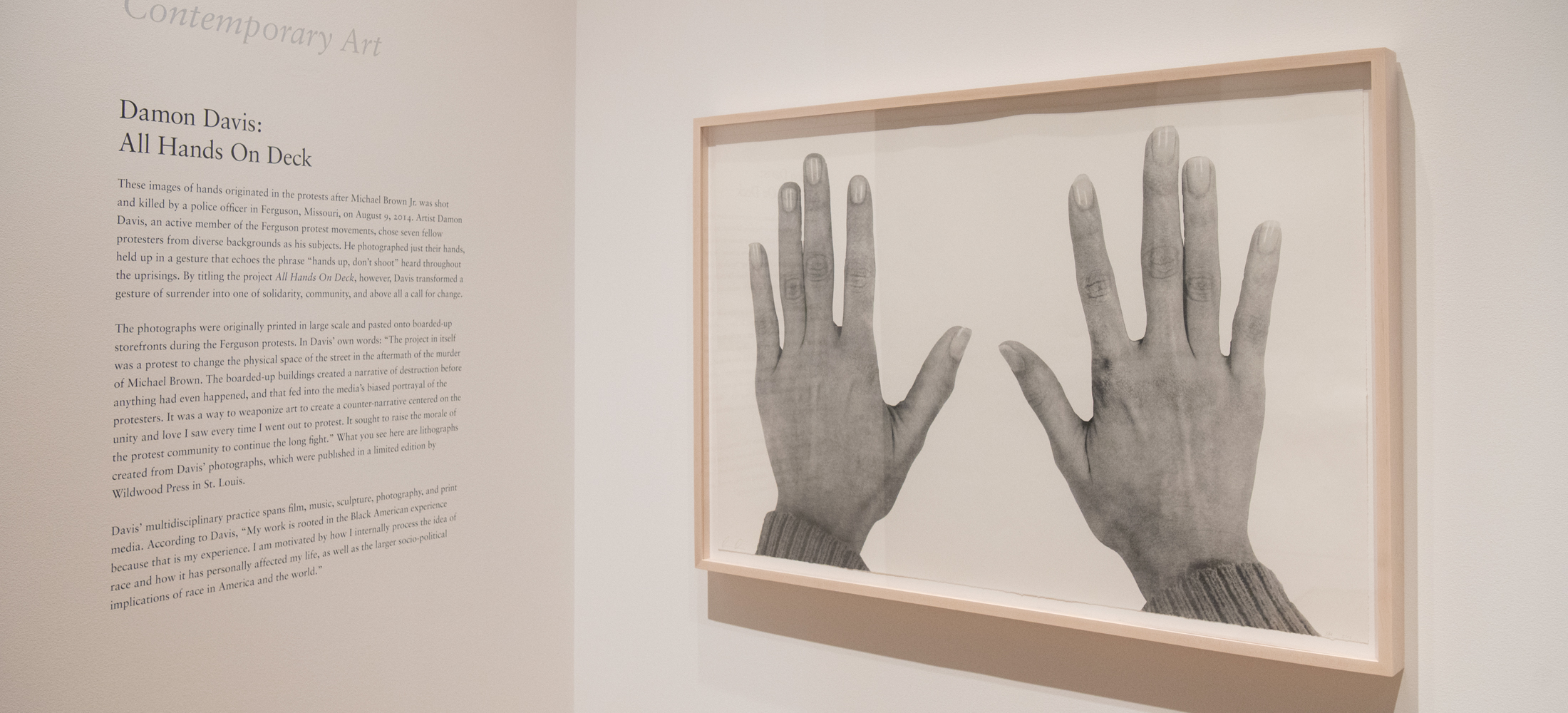 Damon Davis: All Hands On Deck - Saint Louis Art Museum