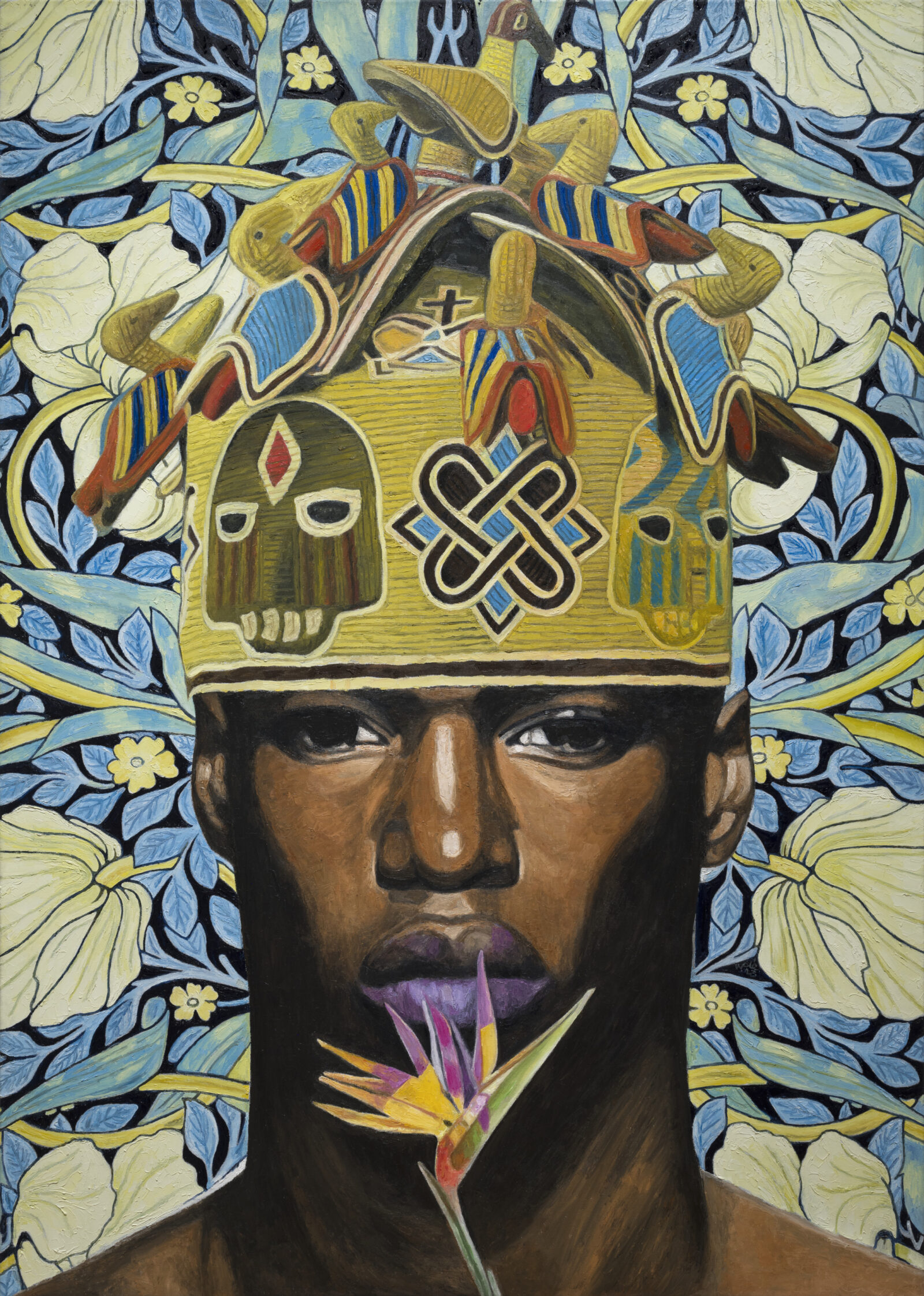 Amoako Boafo work on view for a limited time - Saint Louis Art Museum