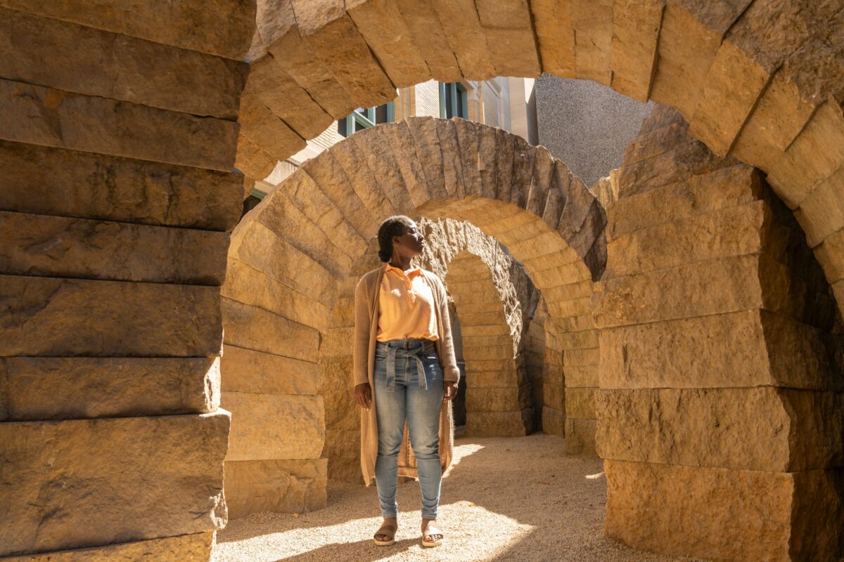 Stone Sea Viewing - Saint Louis Art Museum