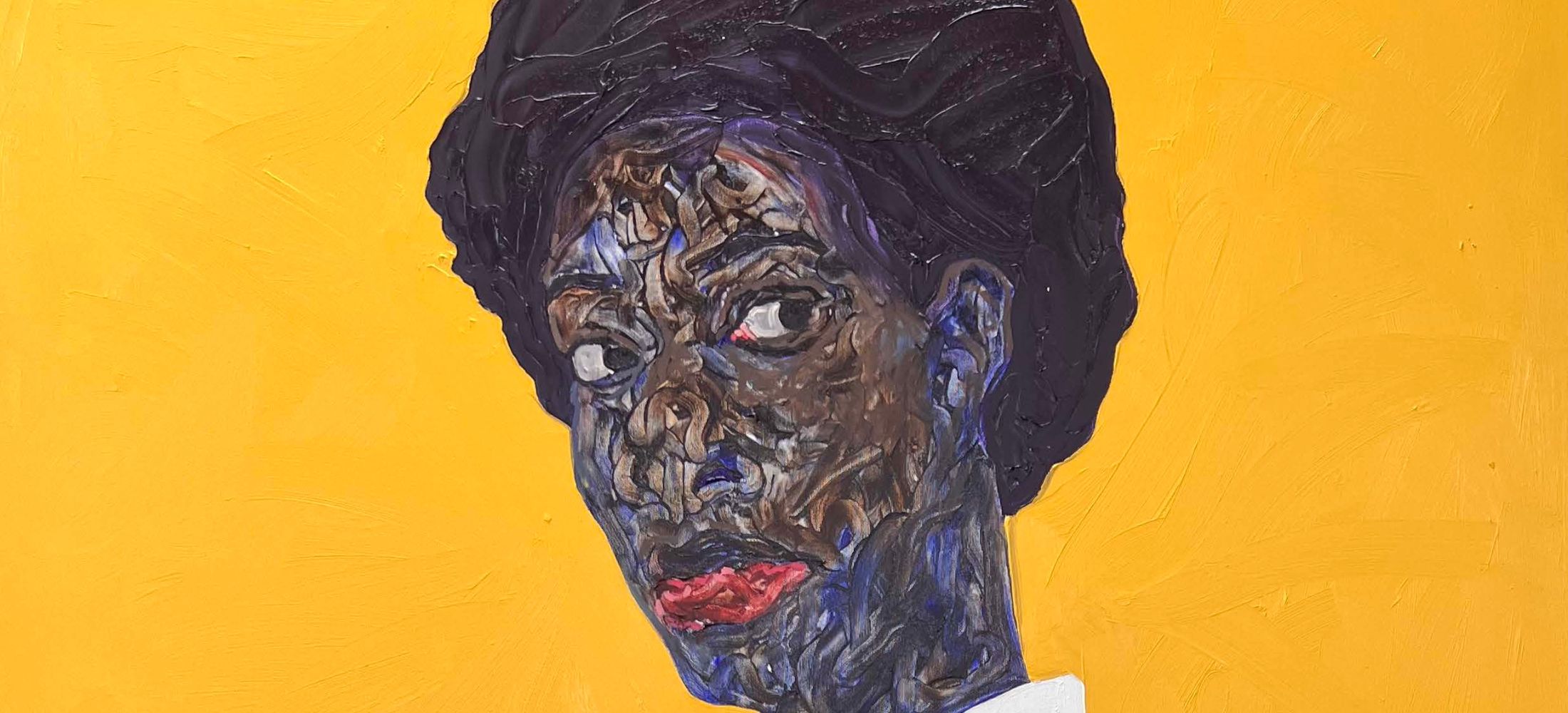 Amoako Boafo work on view for a limited time - Saint Louis Art Museum