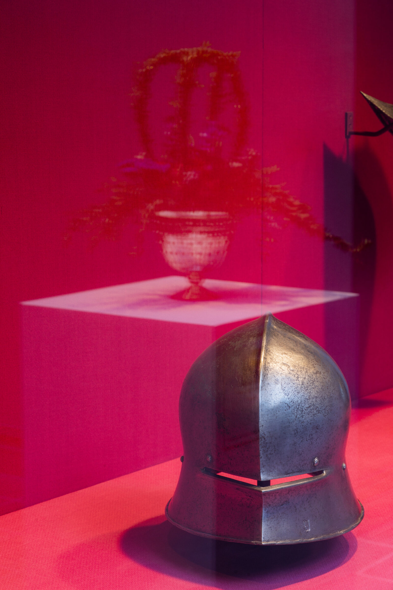 Examining the oldest armor on view in SLAM’s arms and armor galleries ...