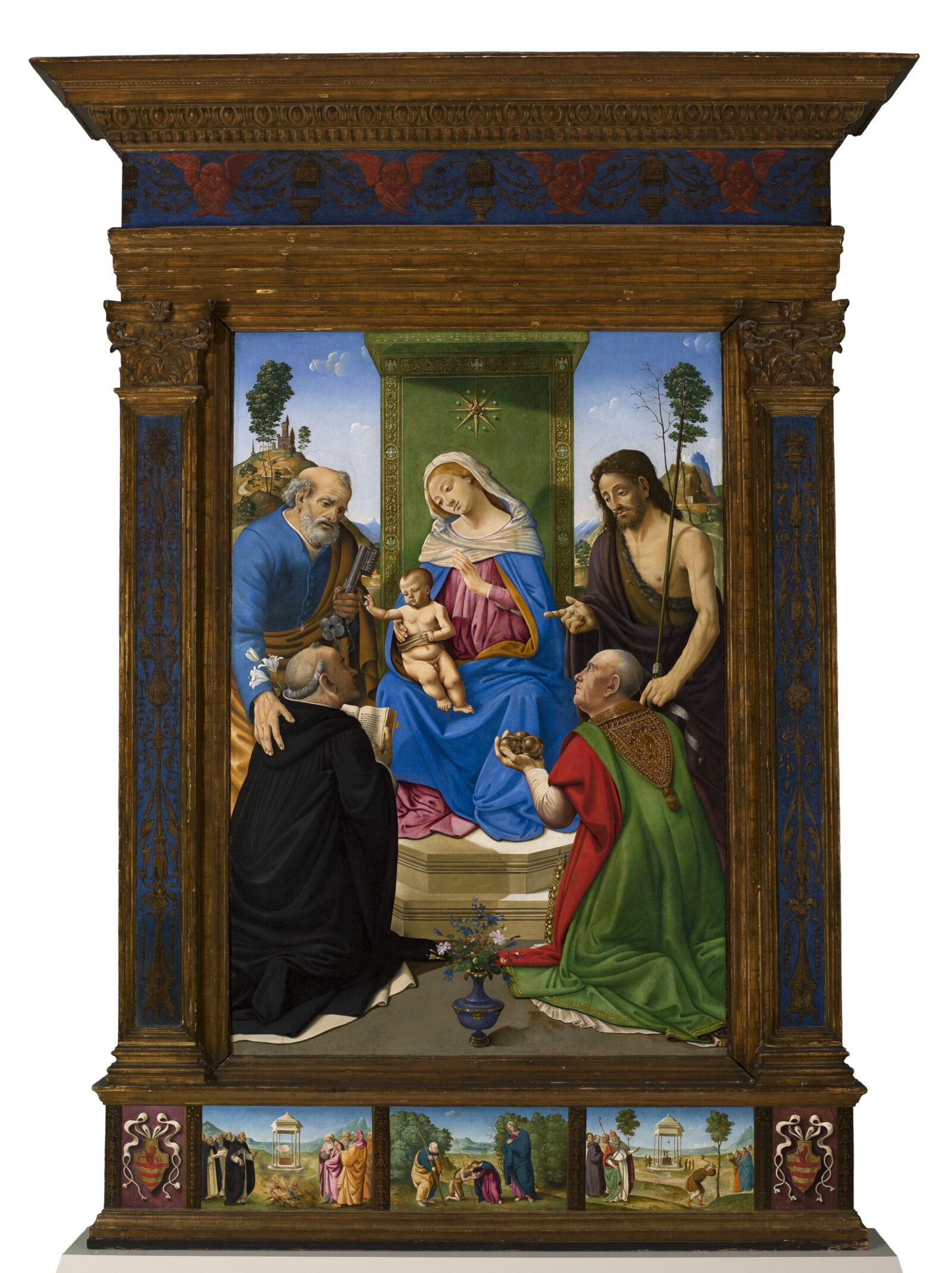 Hidden portraits sanctify the patron in Italian Renaissance painting ...