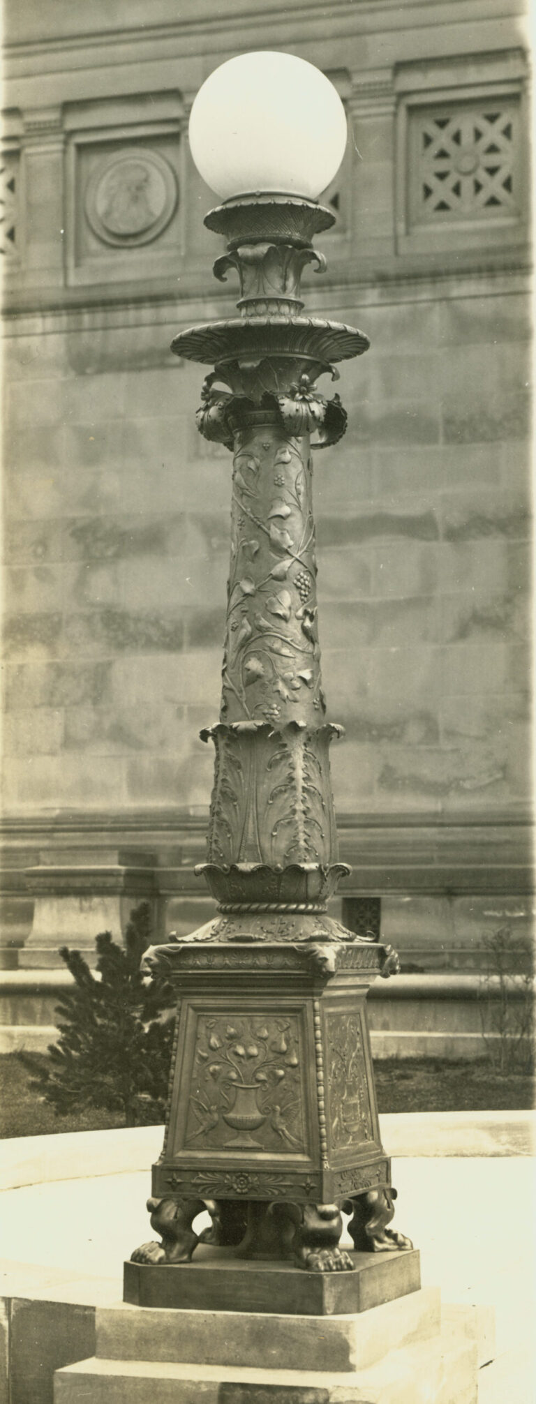 Art in the Architecture: 100-year-old candelabras light the path to ...
