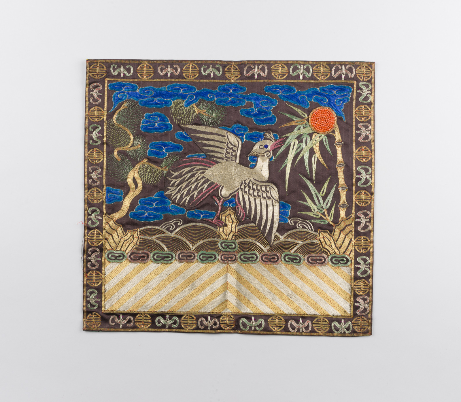 Rank Badge of the Wife of a Civil Official of the Fifth Rank with ...