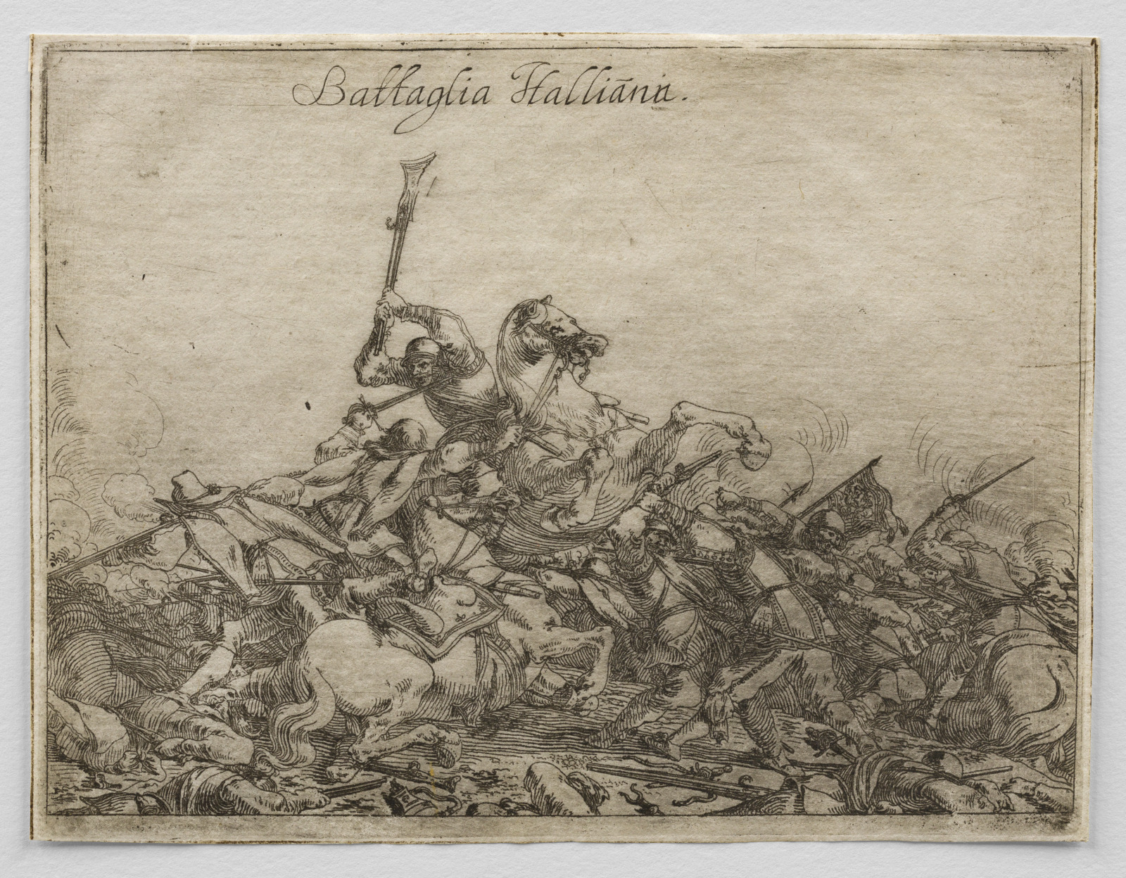 Italian Battle, from the series "Battles of Various Nations" - Saint ...