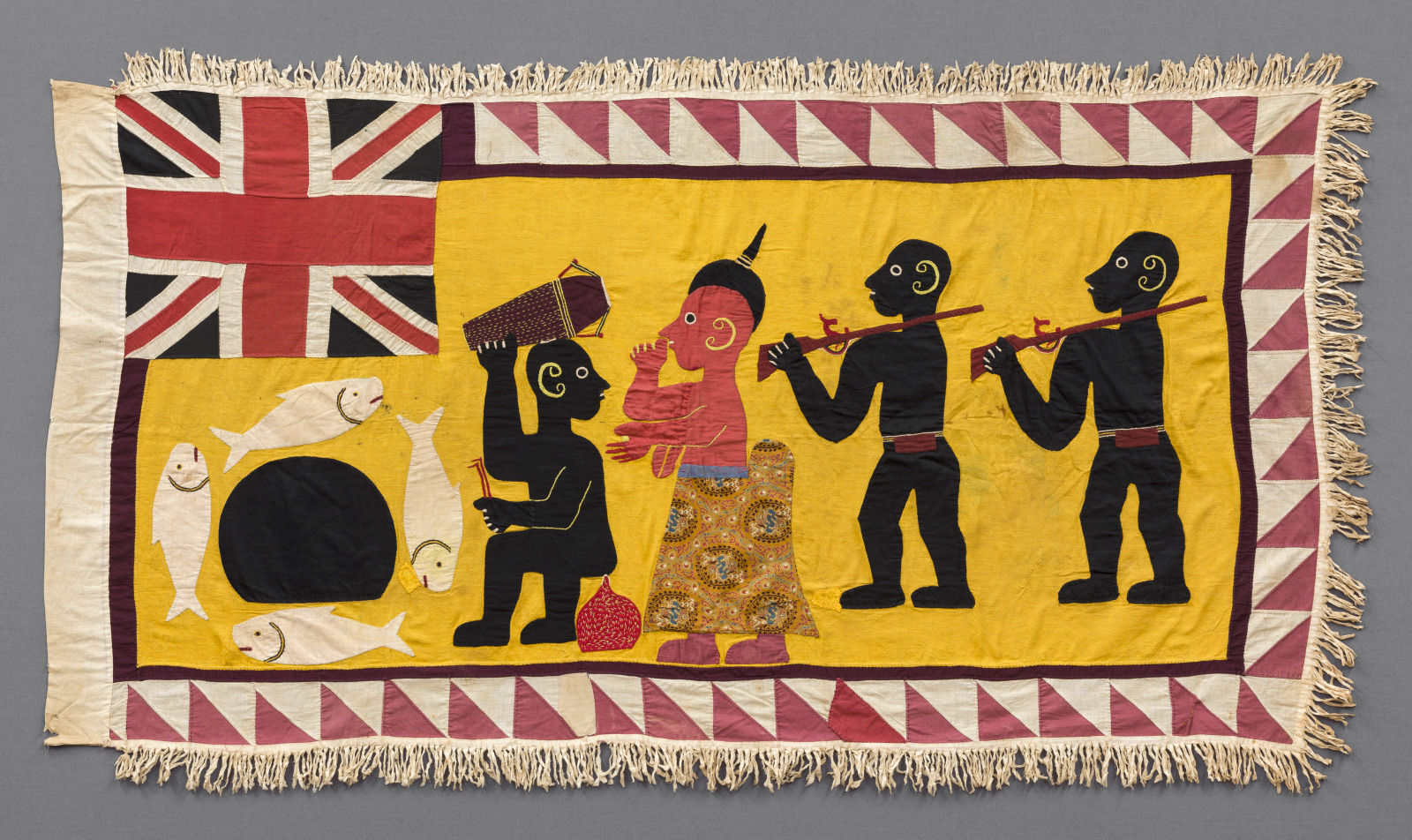 Asafo Flag (frankaa) - Saint Louis Art Museum