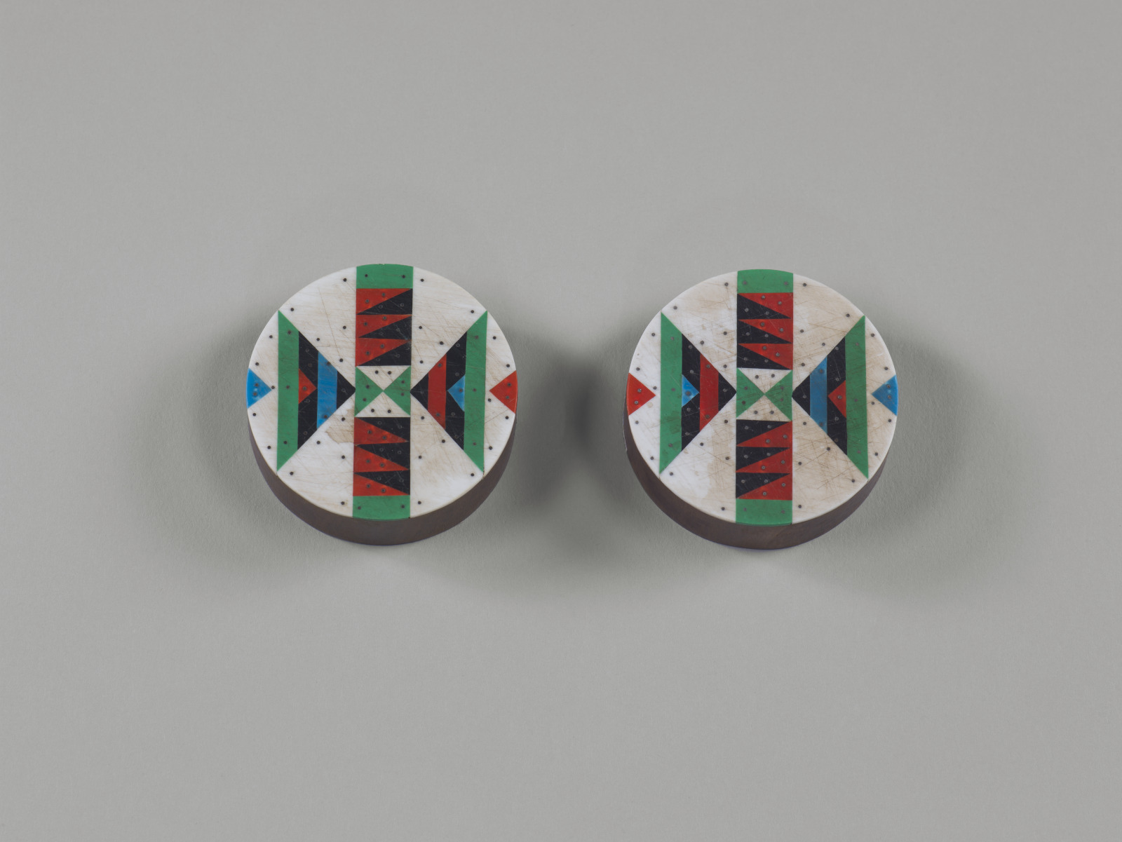 Pair of Ear Spools (iziquaza/amashaza) - Saint Louis Art Museum