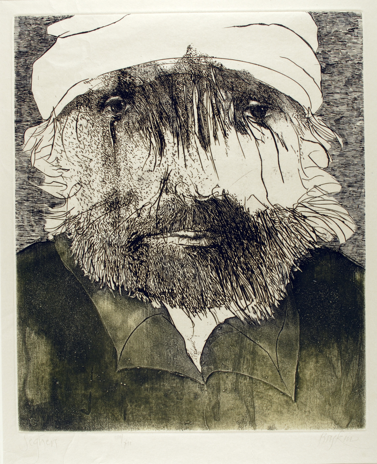 Portrait of Hercules Seghers, Dutch 1585-1645, from the Series ...