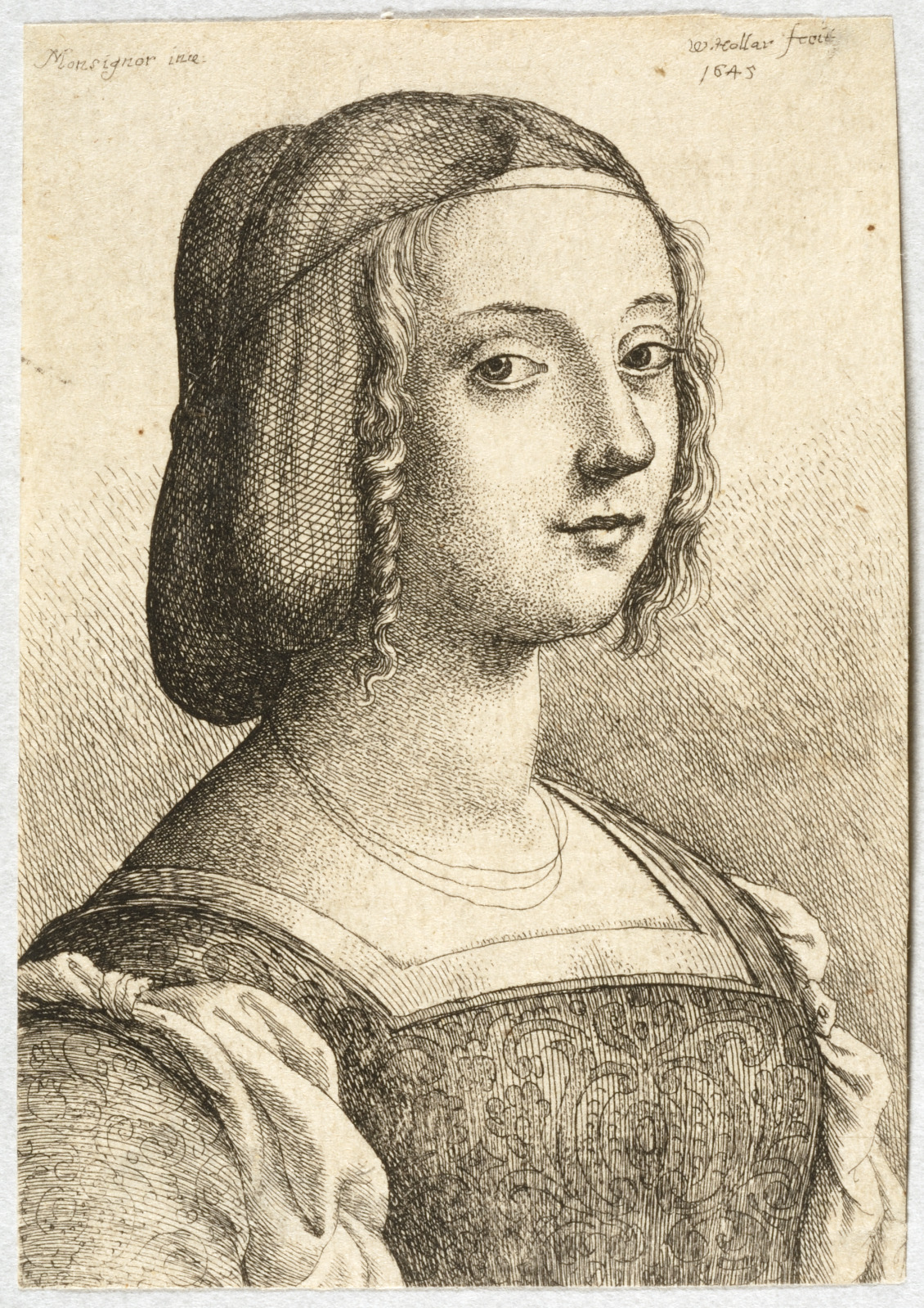 Lady Wearing a Hair Net - Saint Louis Art Museum