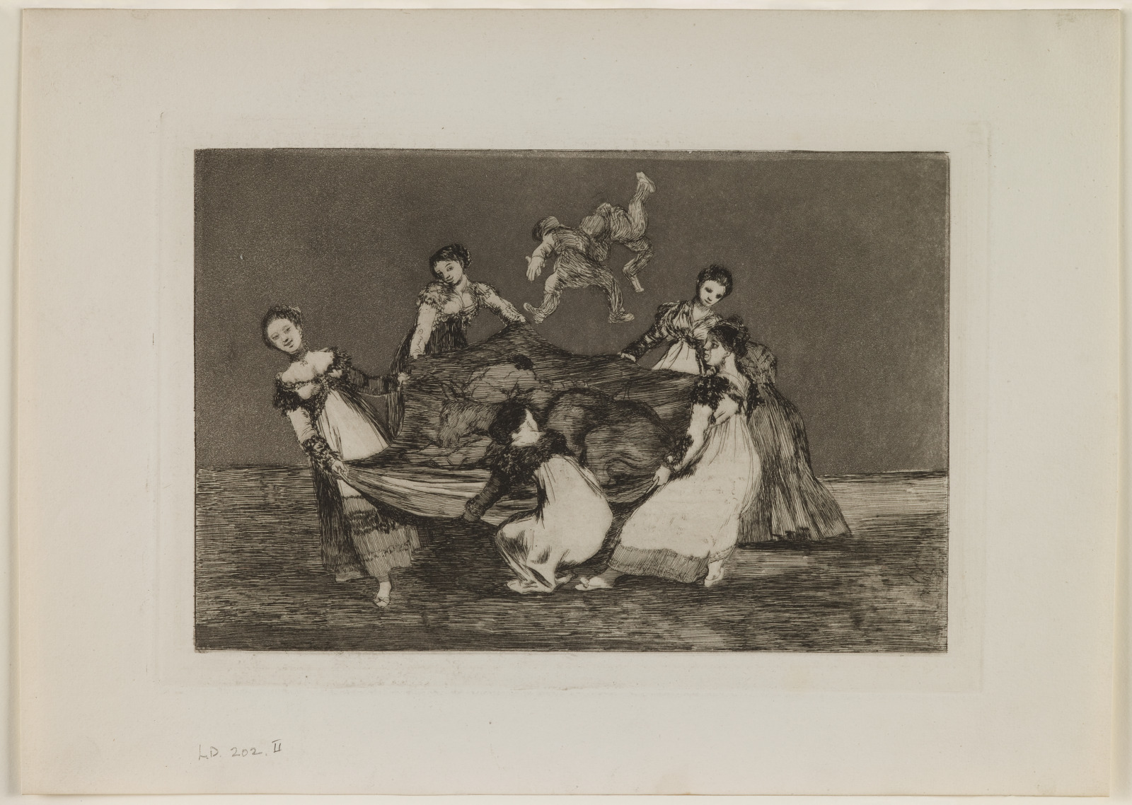 Feminine Folly (Disparate feminino), plate 1 from the series "Los ...