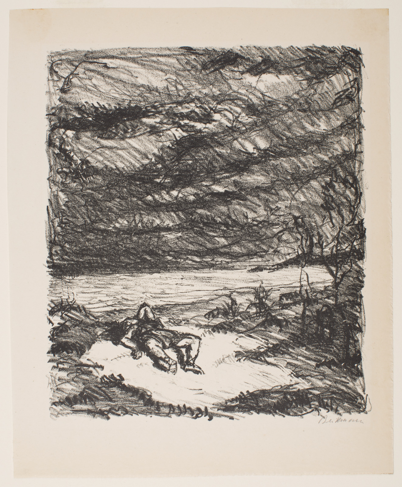 Orpheus at the Shore I, Plate 2 from the series "The Return of Eurydice ...