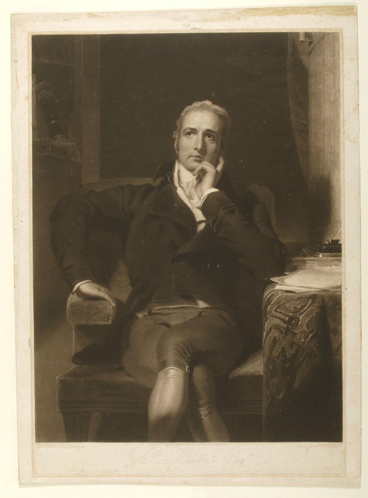 Portrait of John Philip Kemble - Saint Louis Art Museum