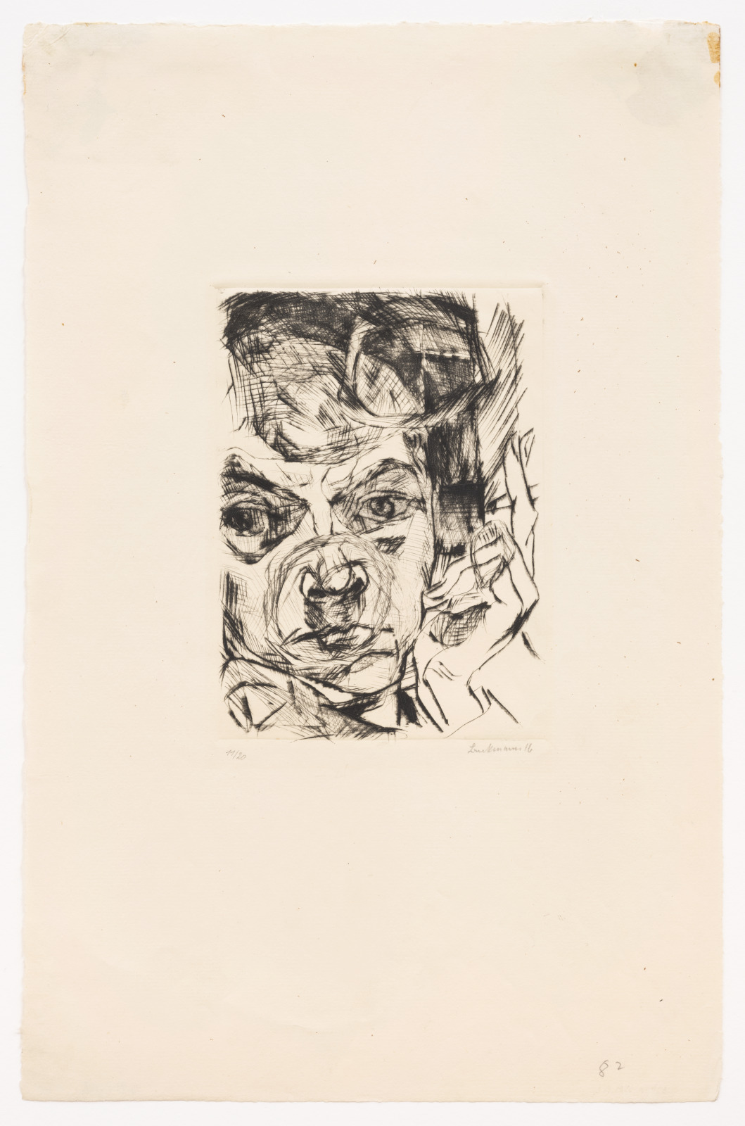 The Smoker (Self-Portrait) - Saint Louis Art Museum