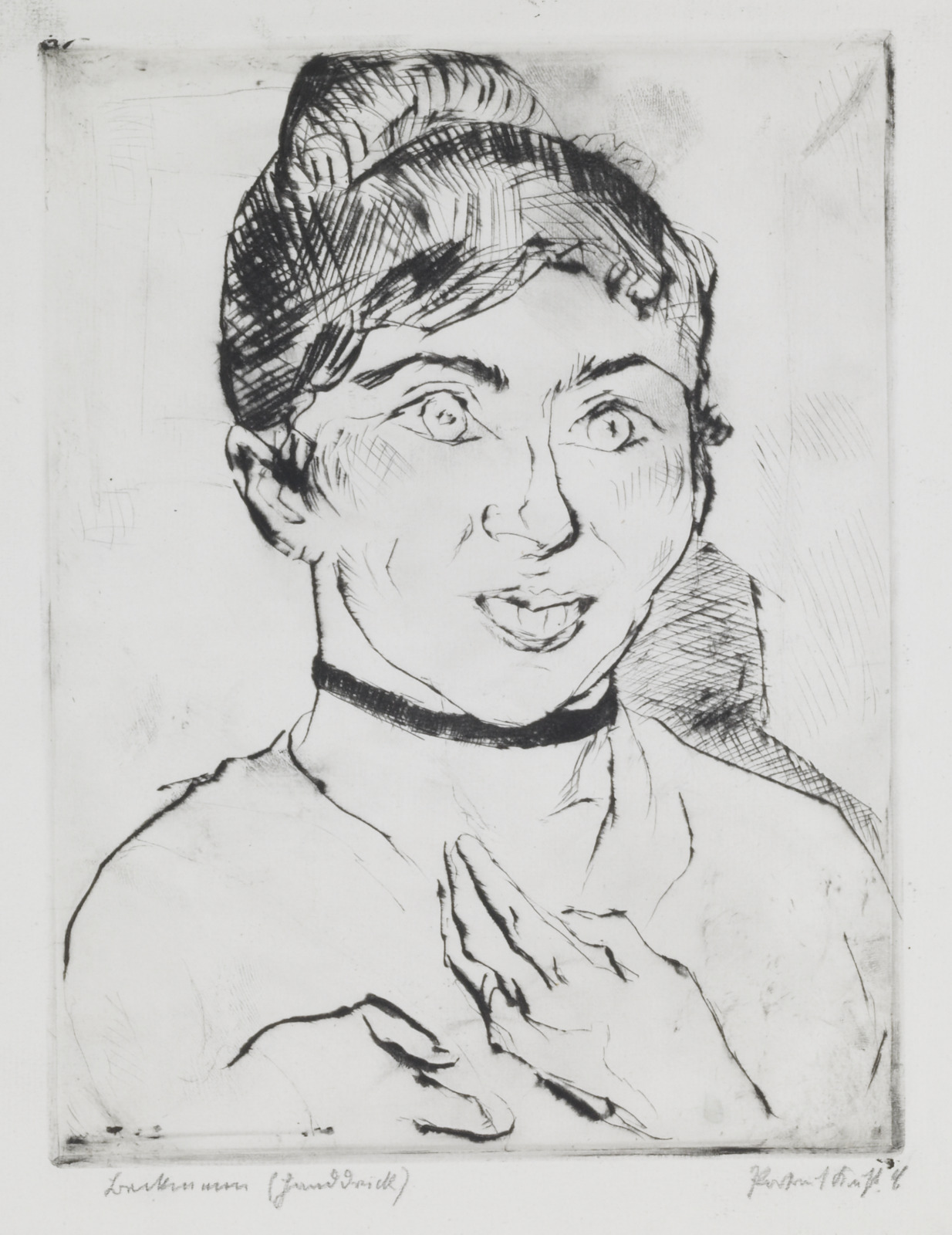 Portrait of Käthe Carl - Saint Louis Art Museum
