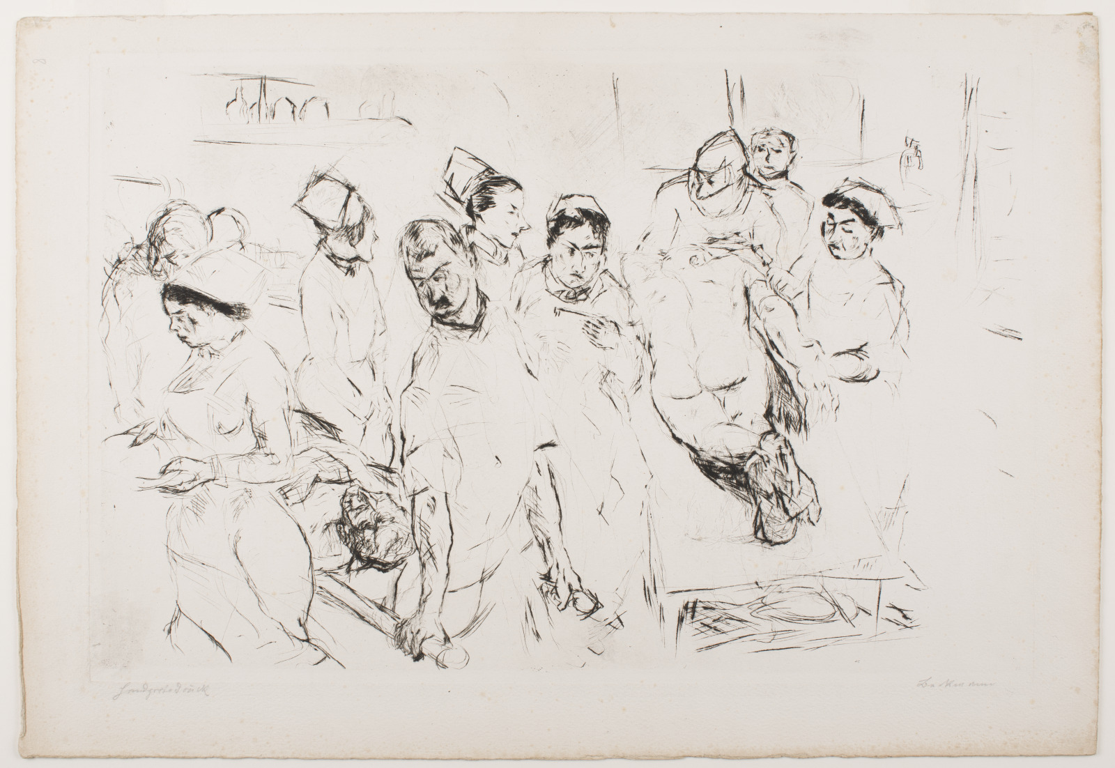 The Large Operation, plate 18 from the portfolio "Faces" - Saint Louis ...