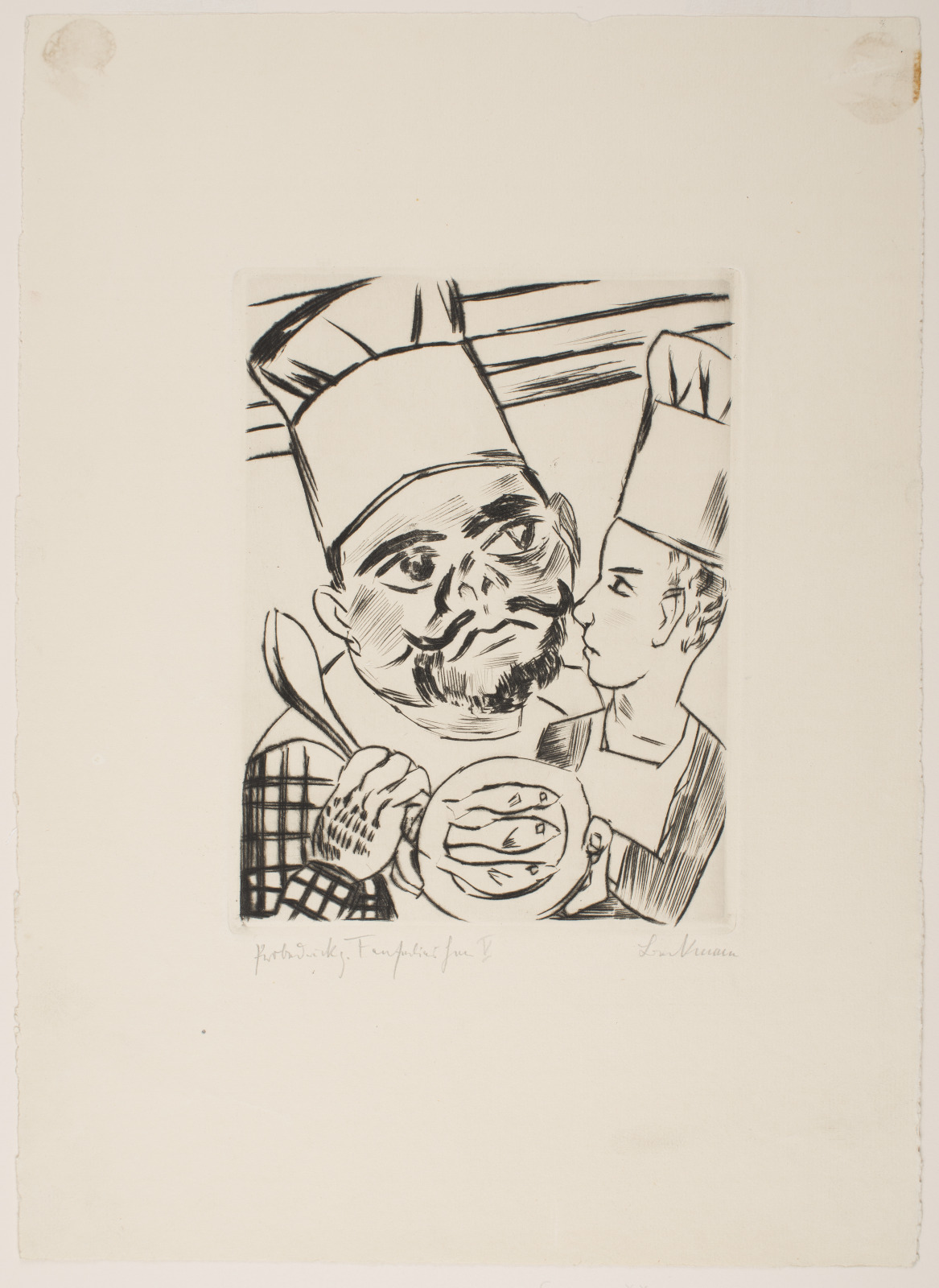 King Jerum's Son Ursulus as a Cook's Apprentice in his Father's Kitchen ...