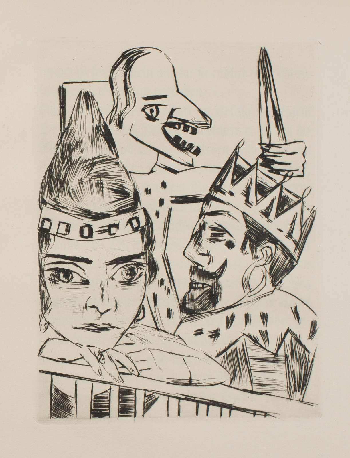 King Jerum and his Wife the Princess Ursula von Bärwalde at the Evil ...