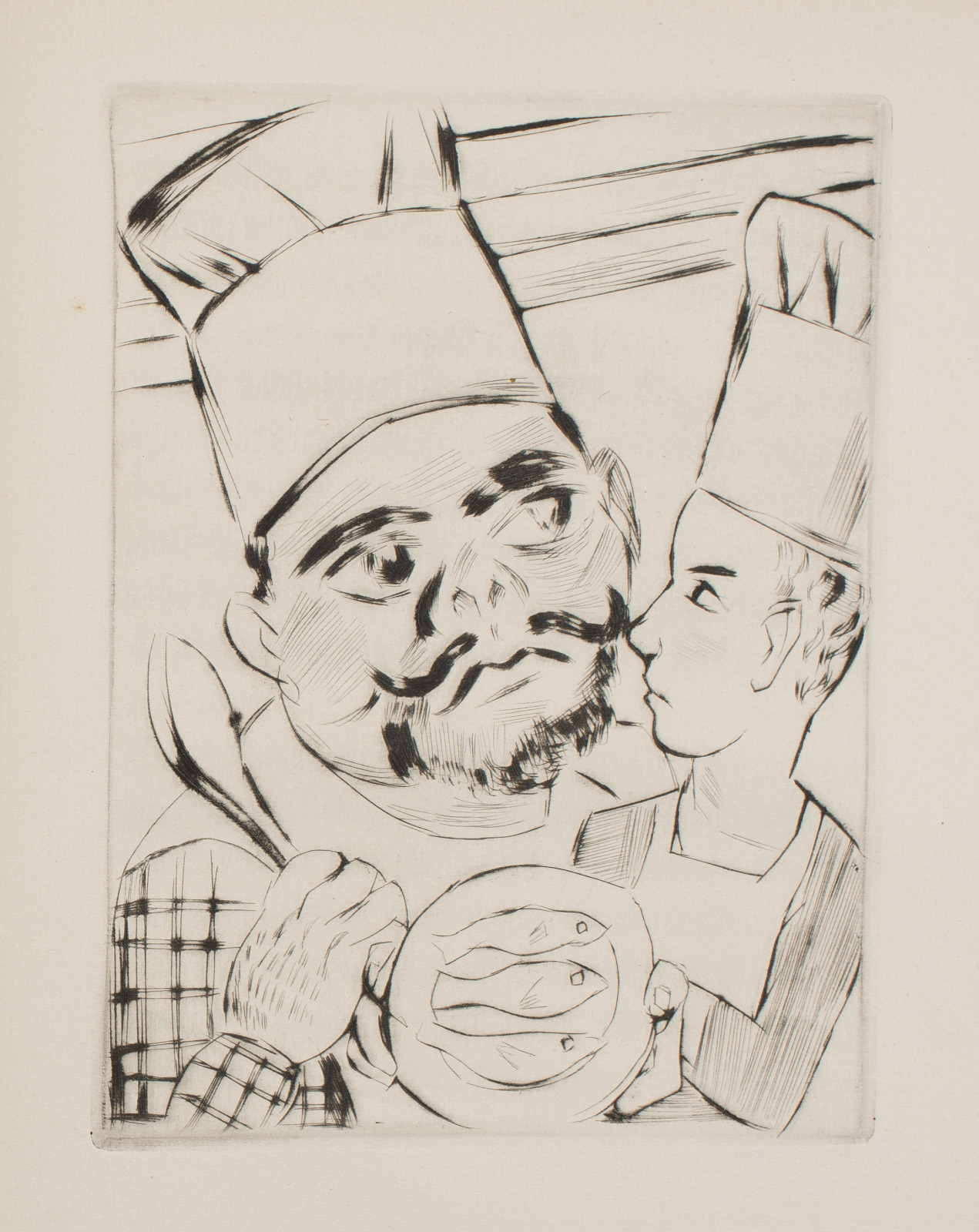 King Jerum's Son Ursulus as a Cook's Apprentice in his Father's Kitchen ...