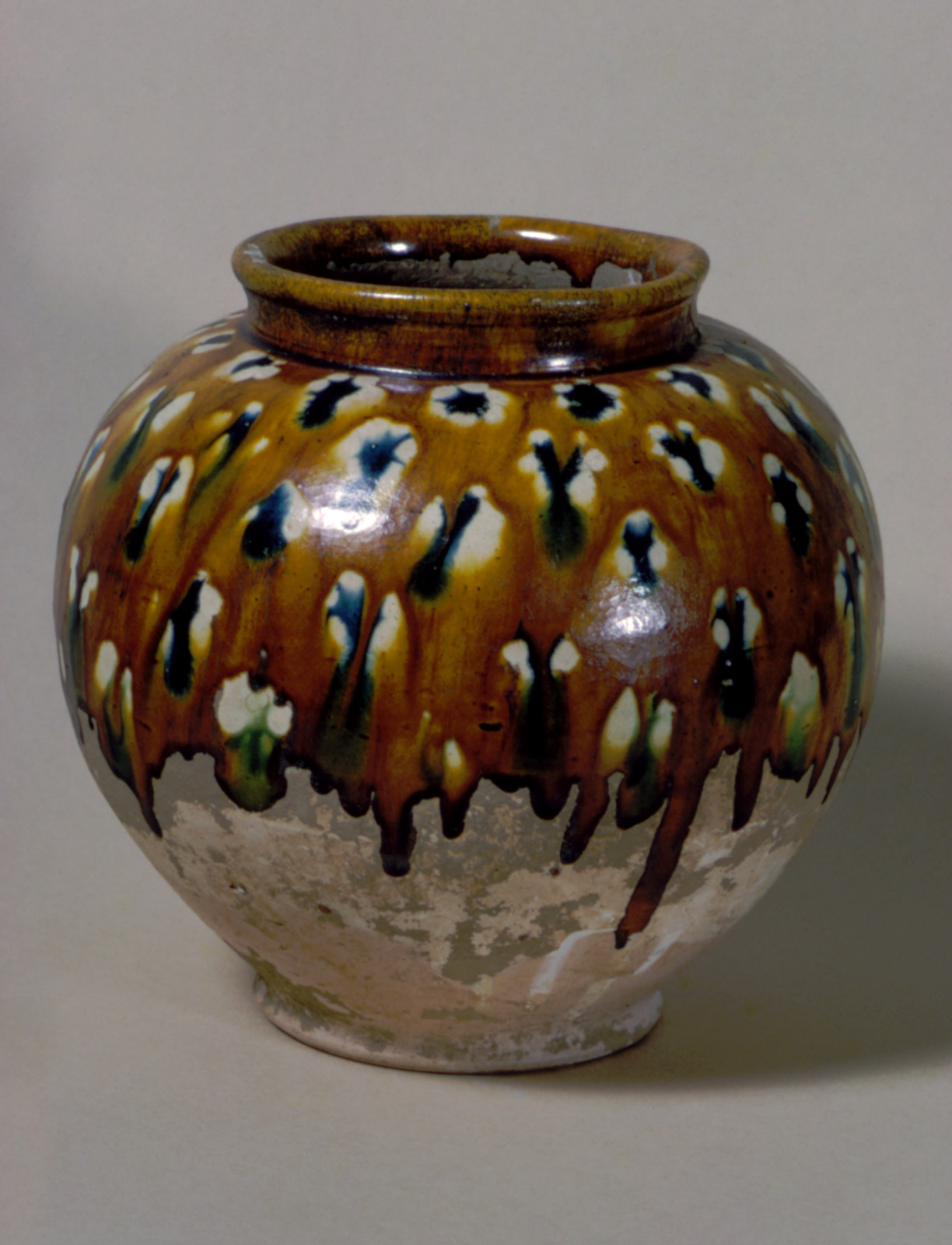 Jar with Splashed Decoration - Saint Louis Art Museum
