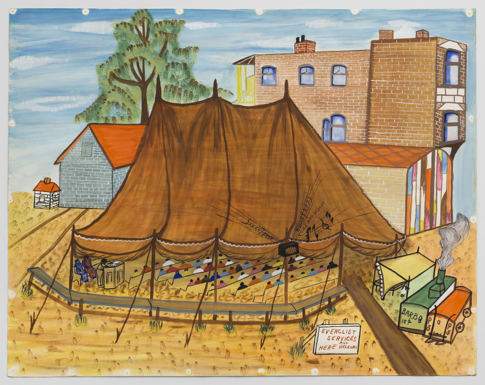 The South Side Religious Tent, Open Air - Saint Louis Art Museum