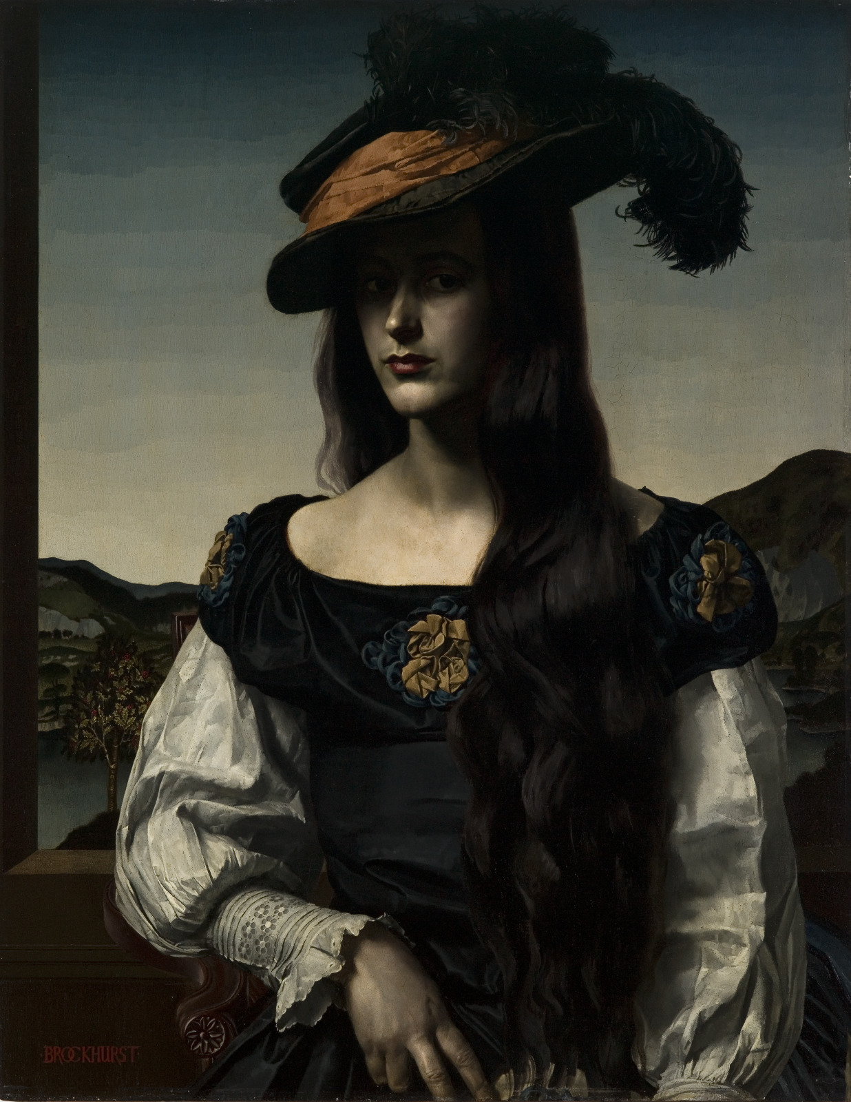 The Black Silk Dress - Saint Louis Art Museum