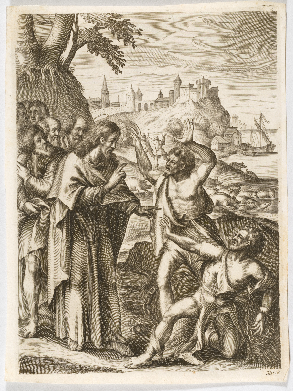 The Miracle of the Gadarene Swine - Saint Louis Art Museum