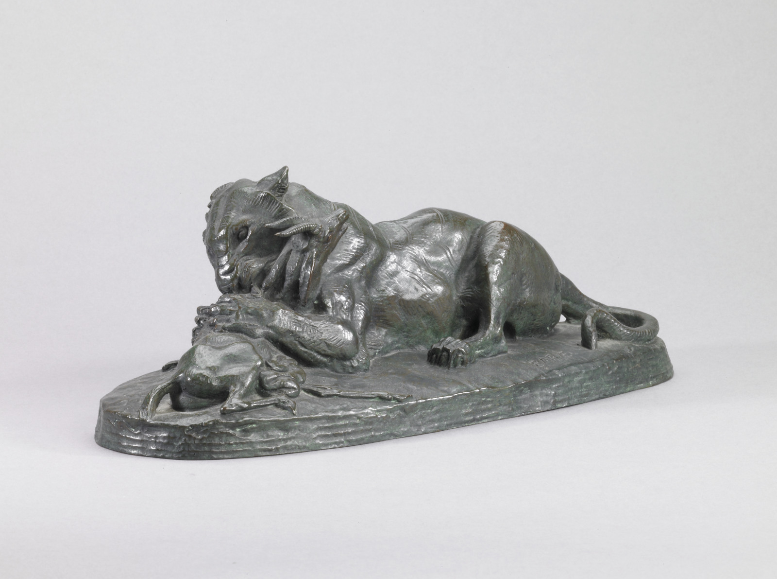 Tiger Devouring a Gazelle - Saint Louis Art Museum