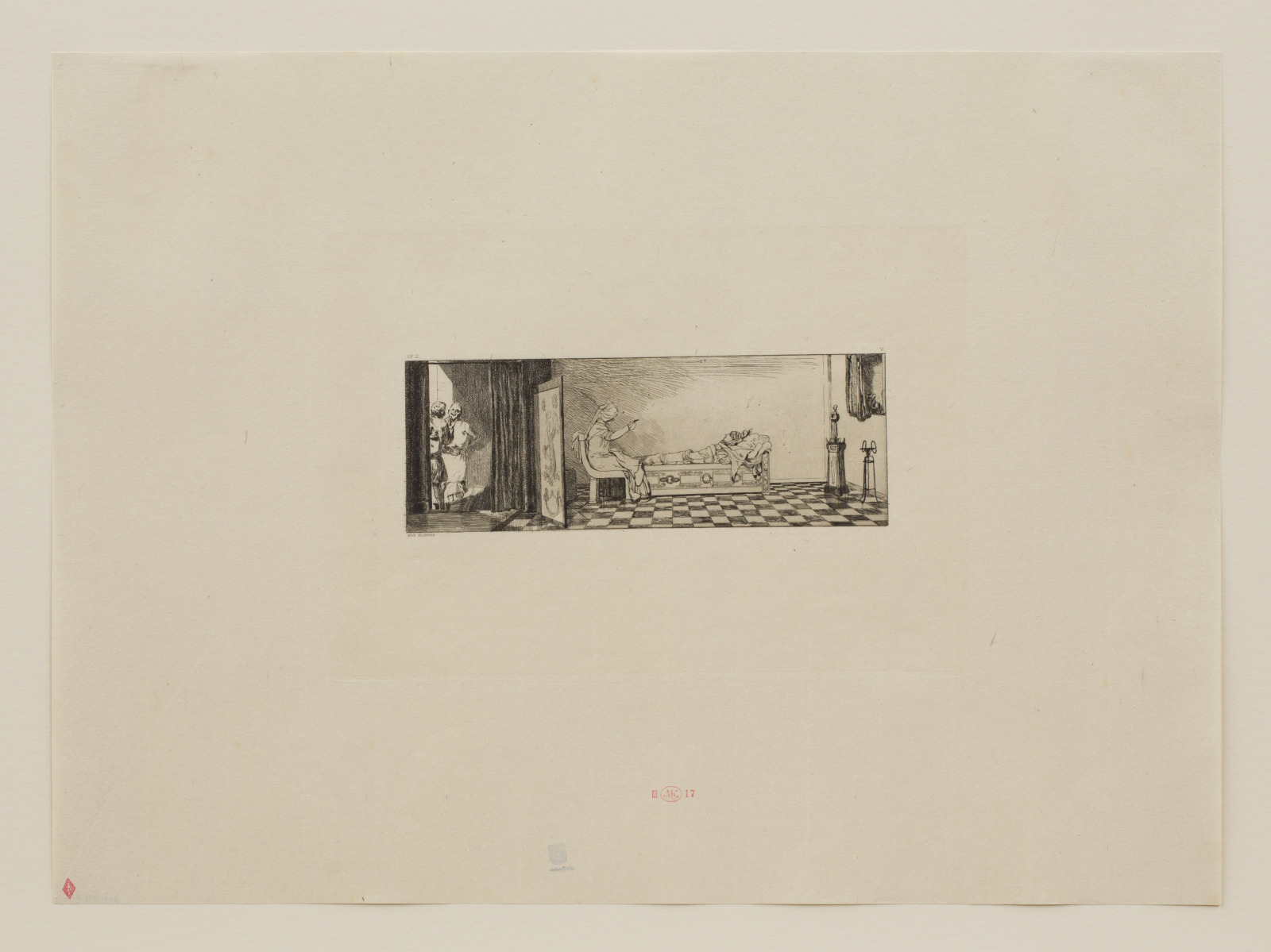 Pyramus and Thisbe IV, plate 5 from the series "Rescue of Ovid's ...