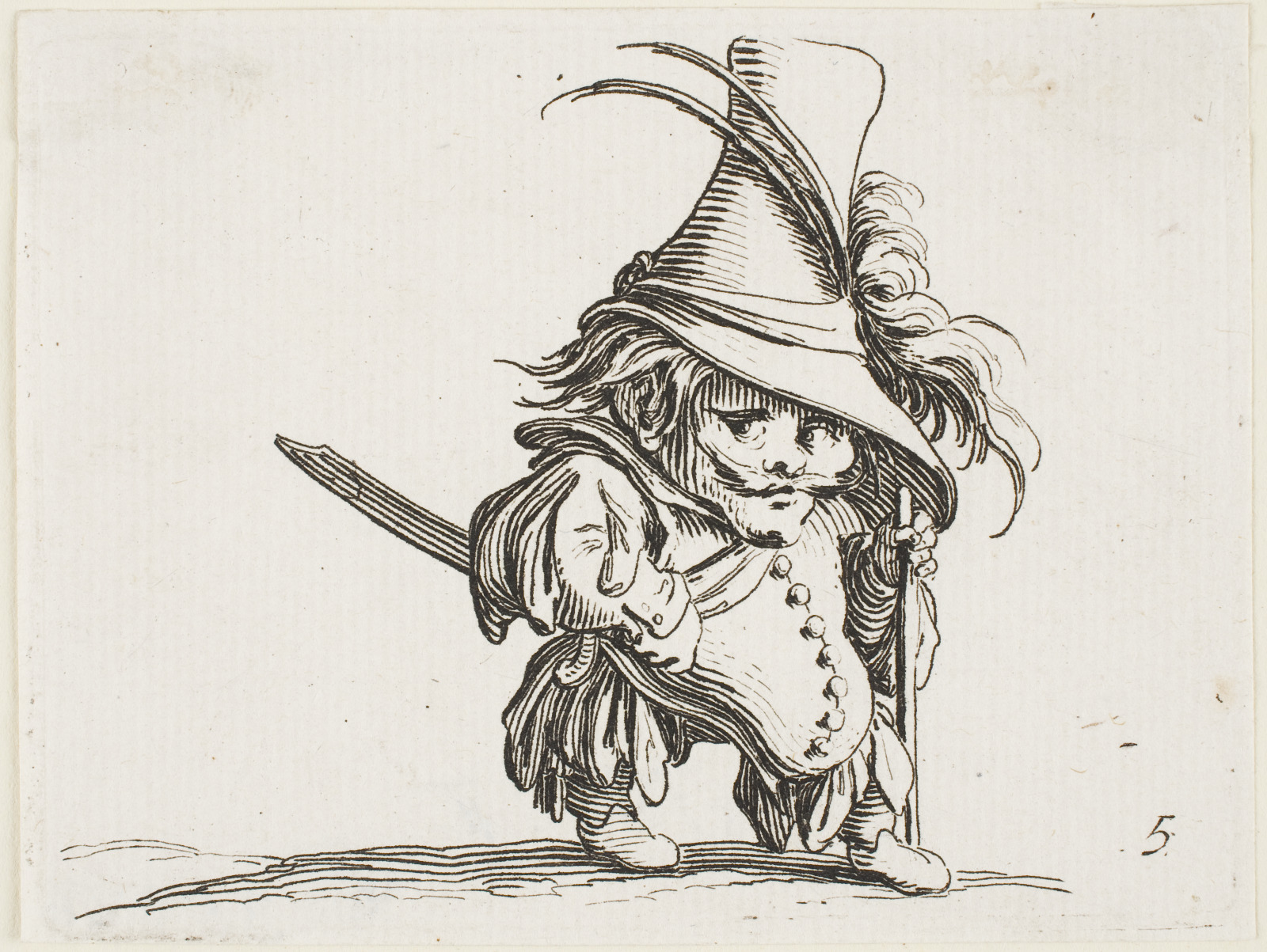 The Man with the Drooping Stomach and the Tall Hat, from the series ...