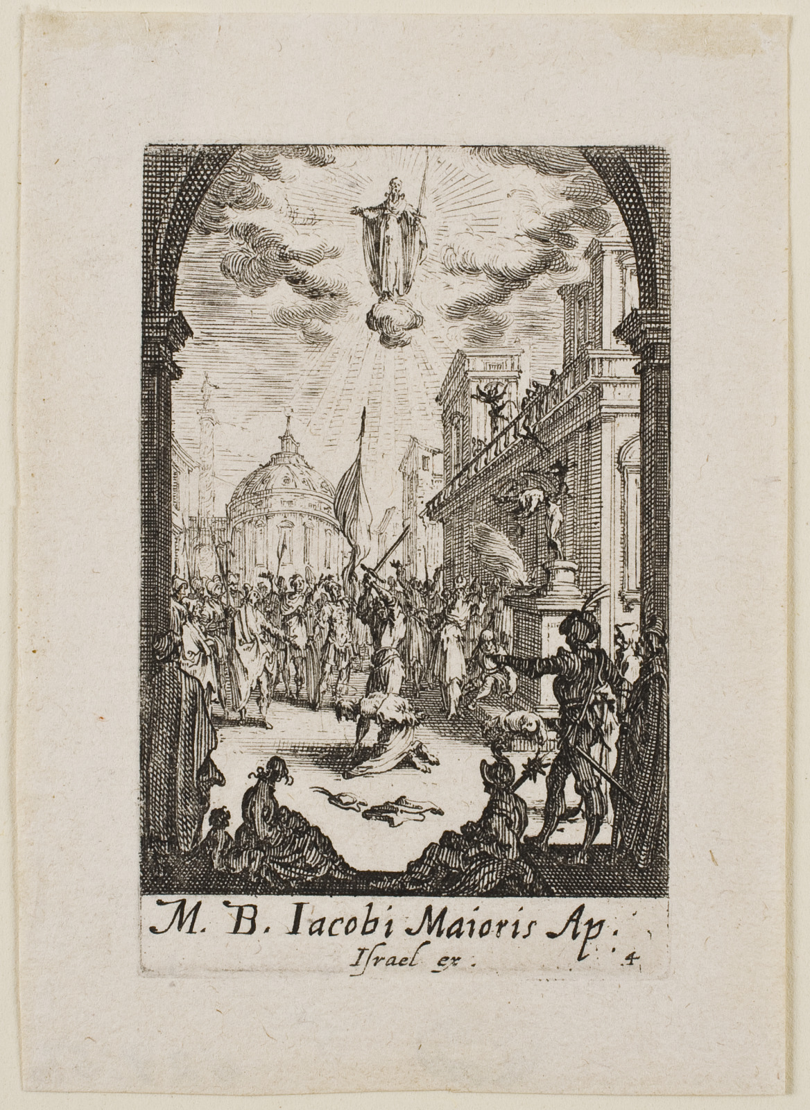 The Martyrdom of St. James the Greater, number 4 from the series "The ...