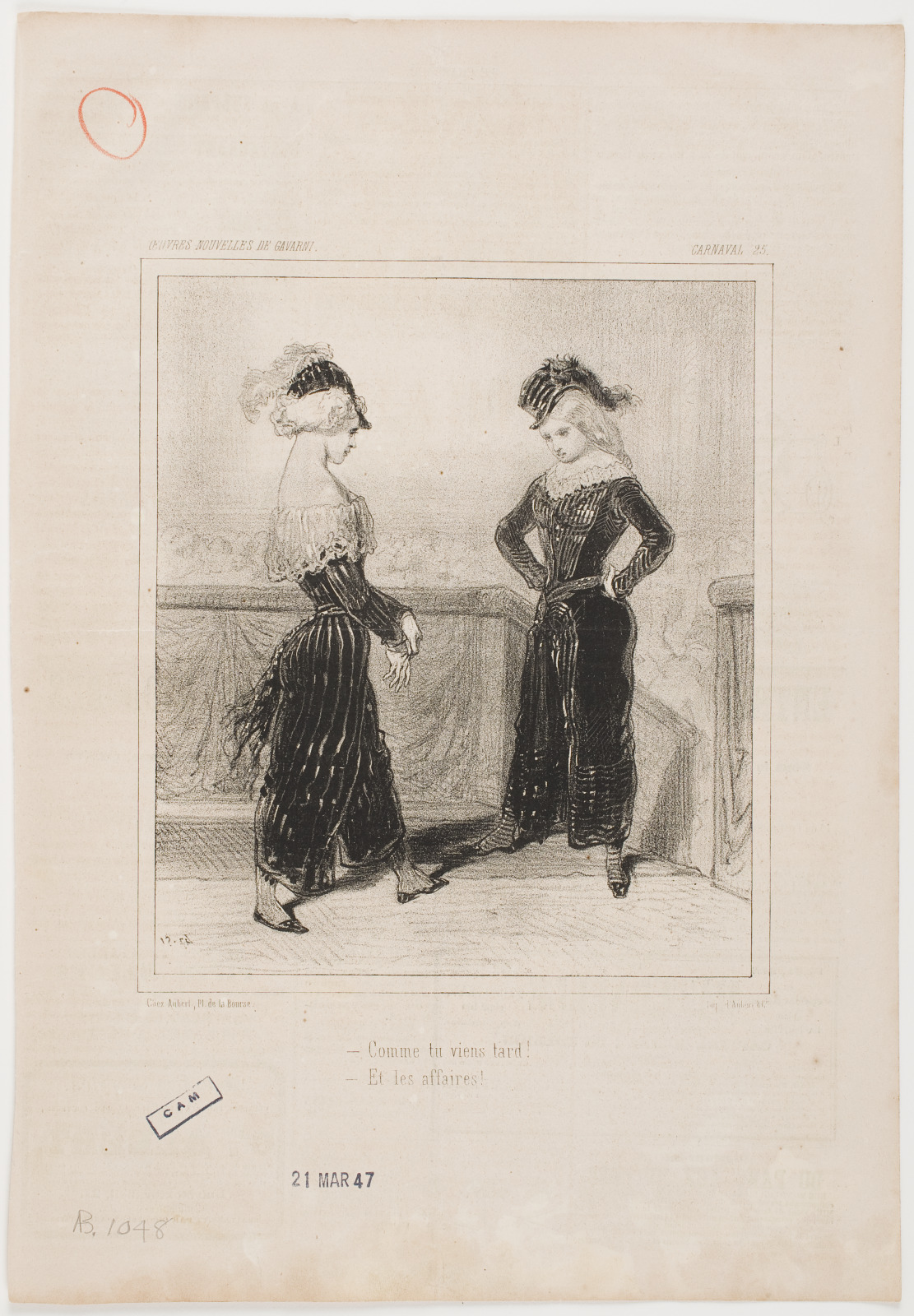 Print from LE CHARIVARI - Saint Louis Art Museum
