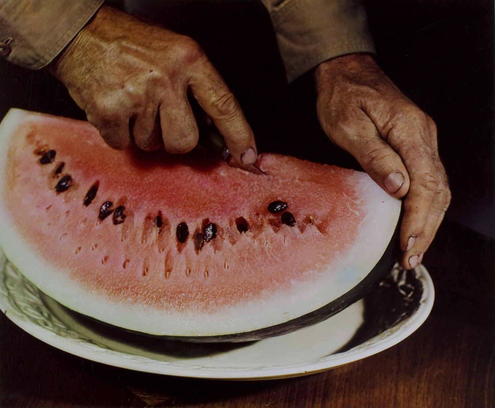 Emil Slicing Watermelon - Saint Louis Art Museum