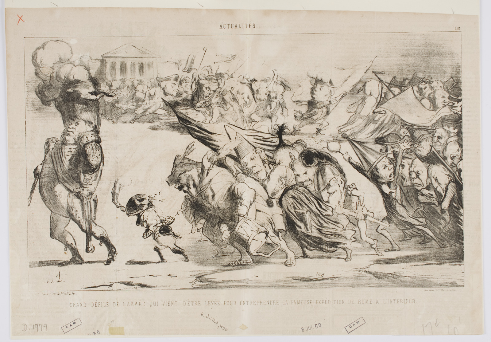 Great march of the Army - Saint Louis Art Museum