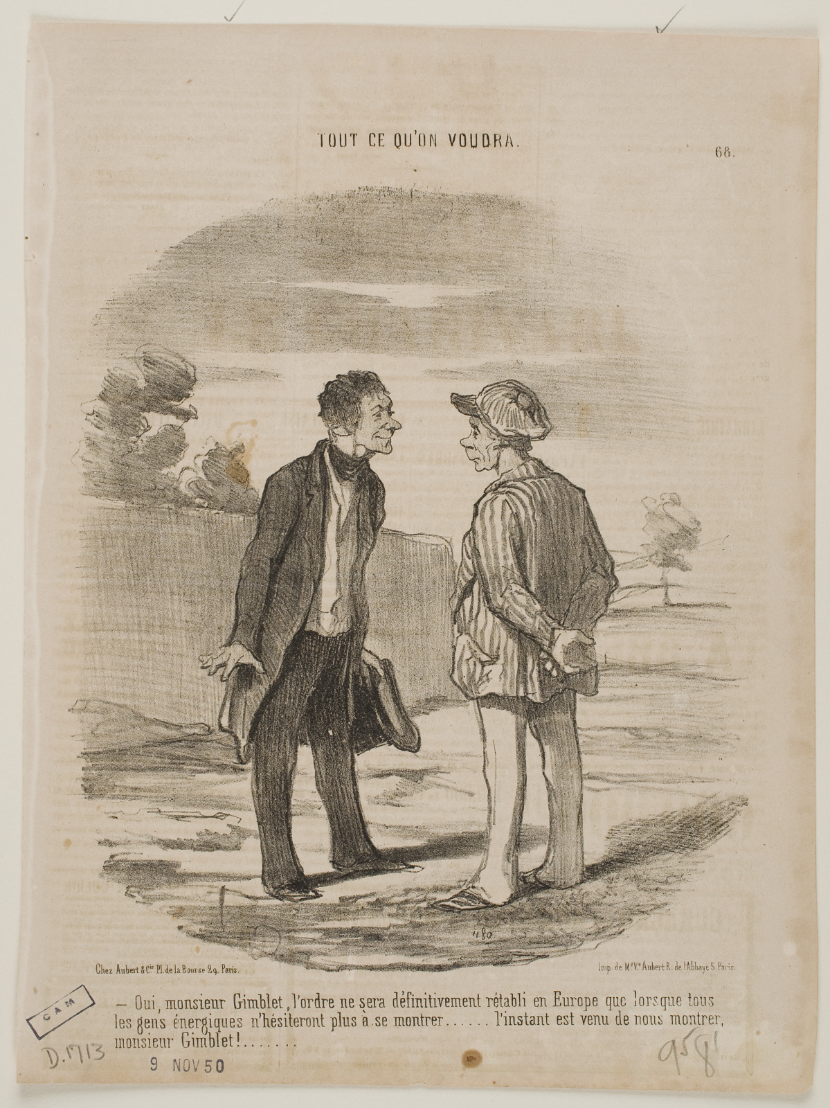 Yes, Monsieur Gimblet... - Saint Louis Art Museum