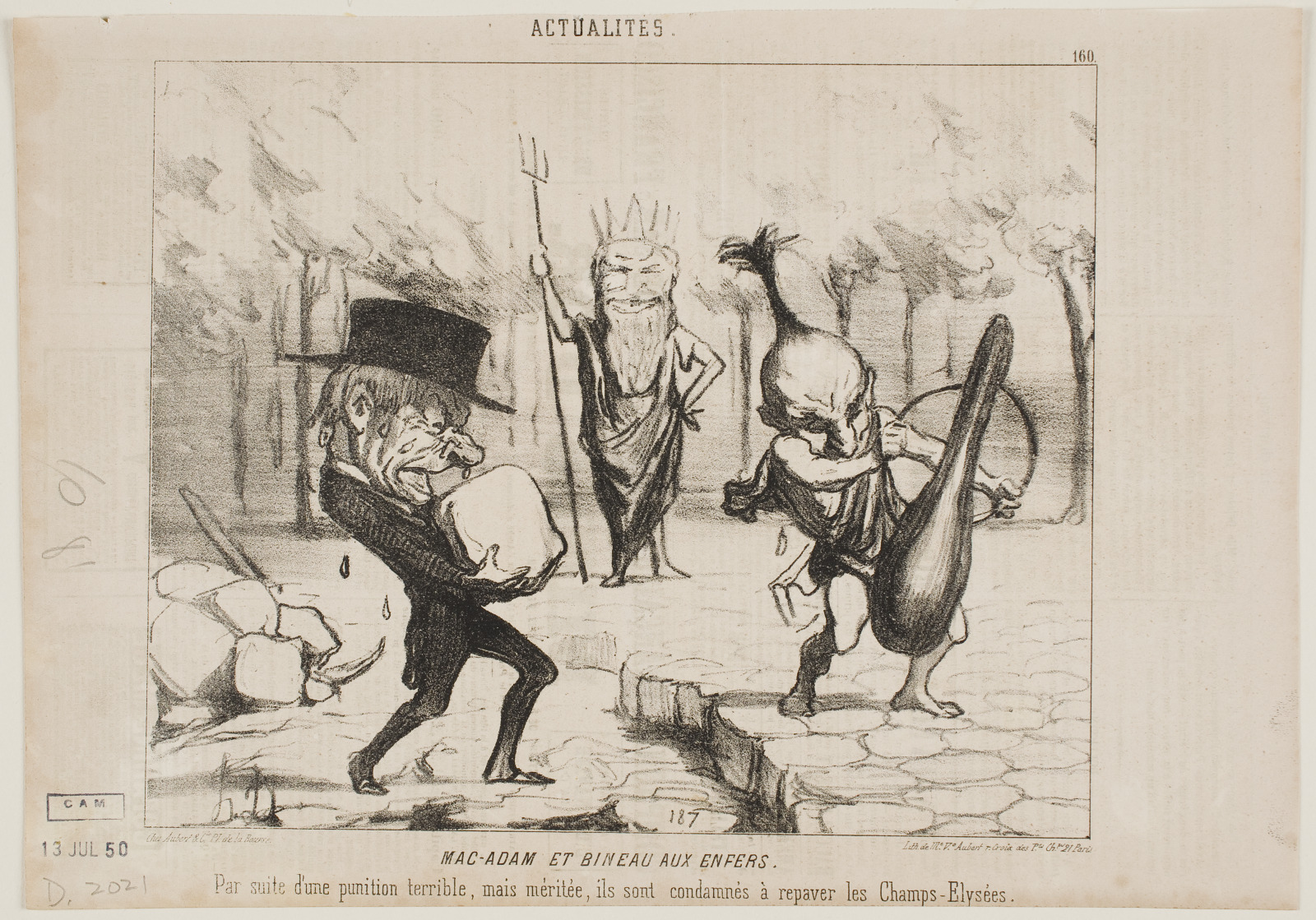 MAC-ADAM AND BINEAU IN THE UNDERWORLD. - Saint Louis Art Museum