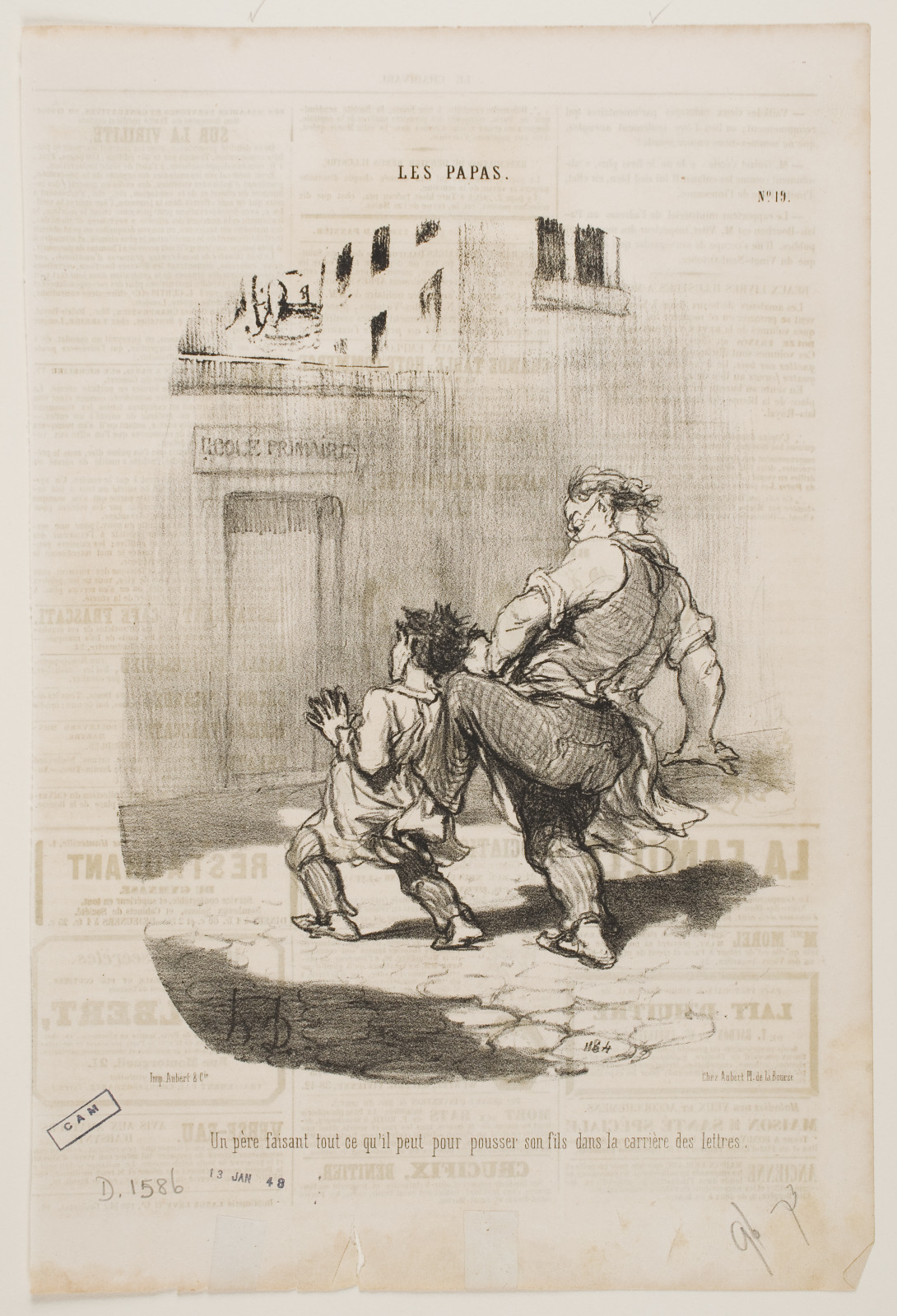 A father using every conceivable method to convince his son of an ...