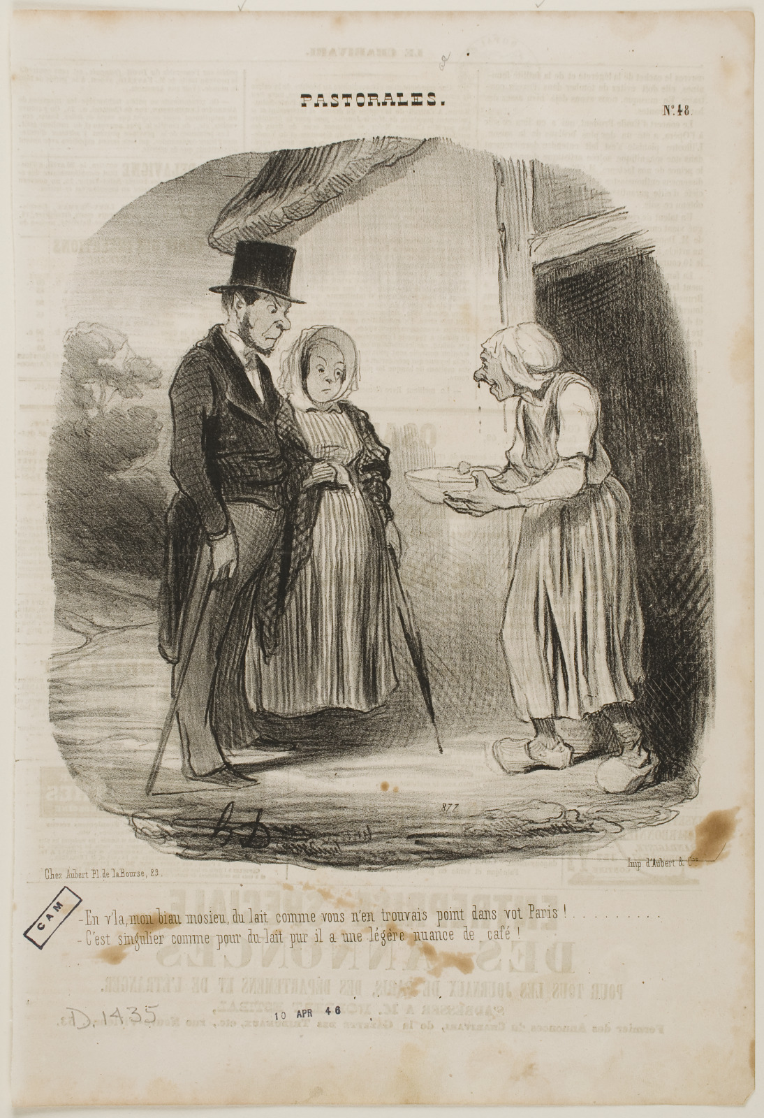 Here you are my good sir, milk like you'll never get in your Paris ...