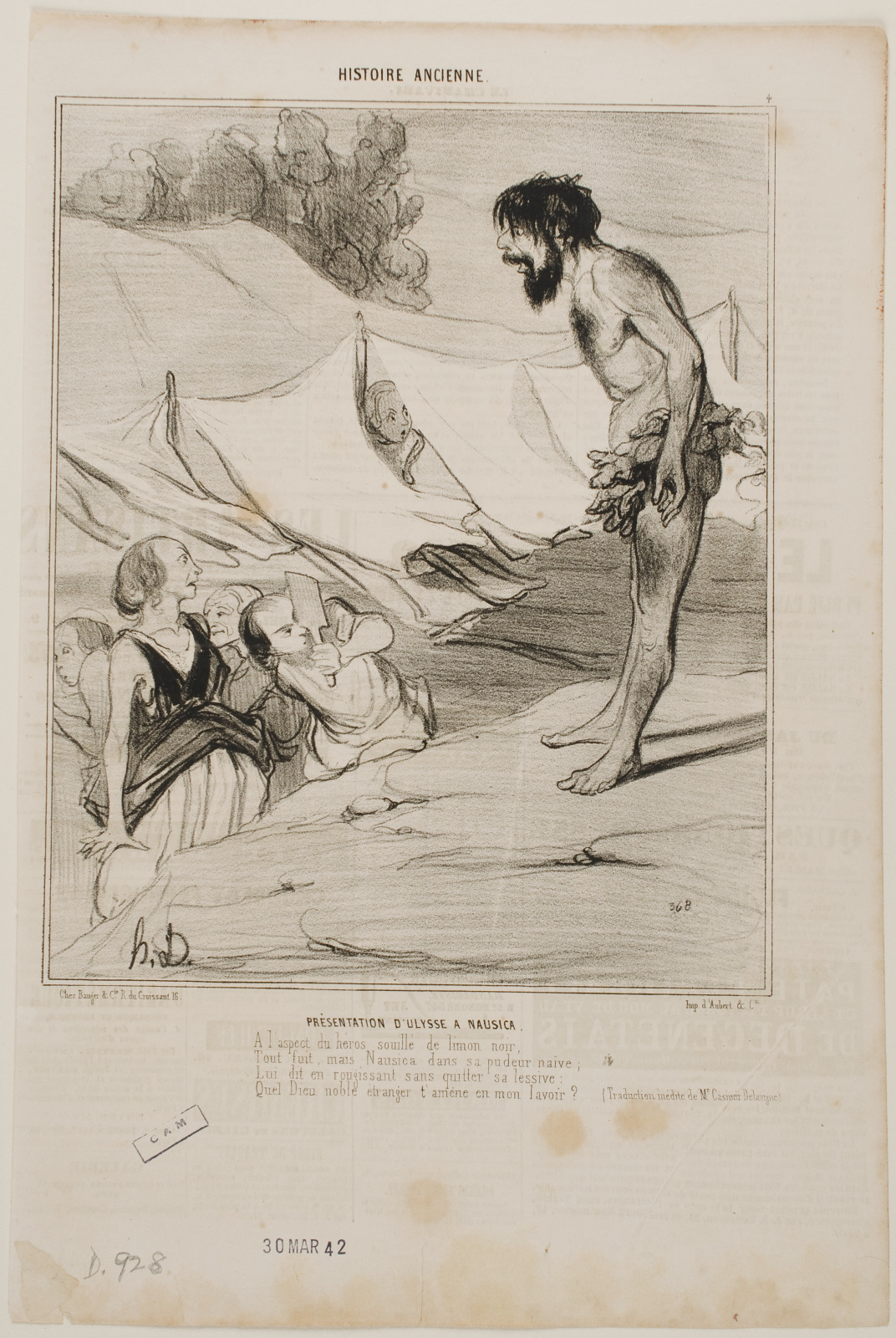 Introduction of Ulysses to Nausicaa - Saint Louis Art Museum