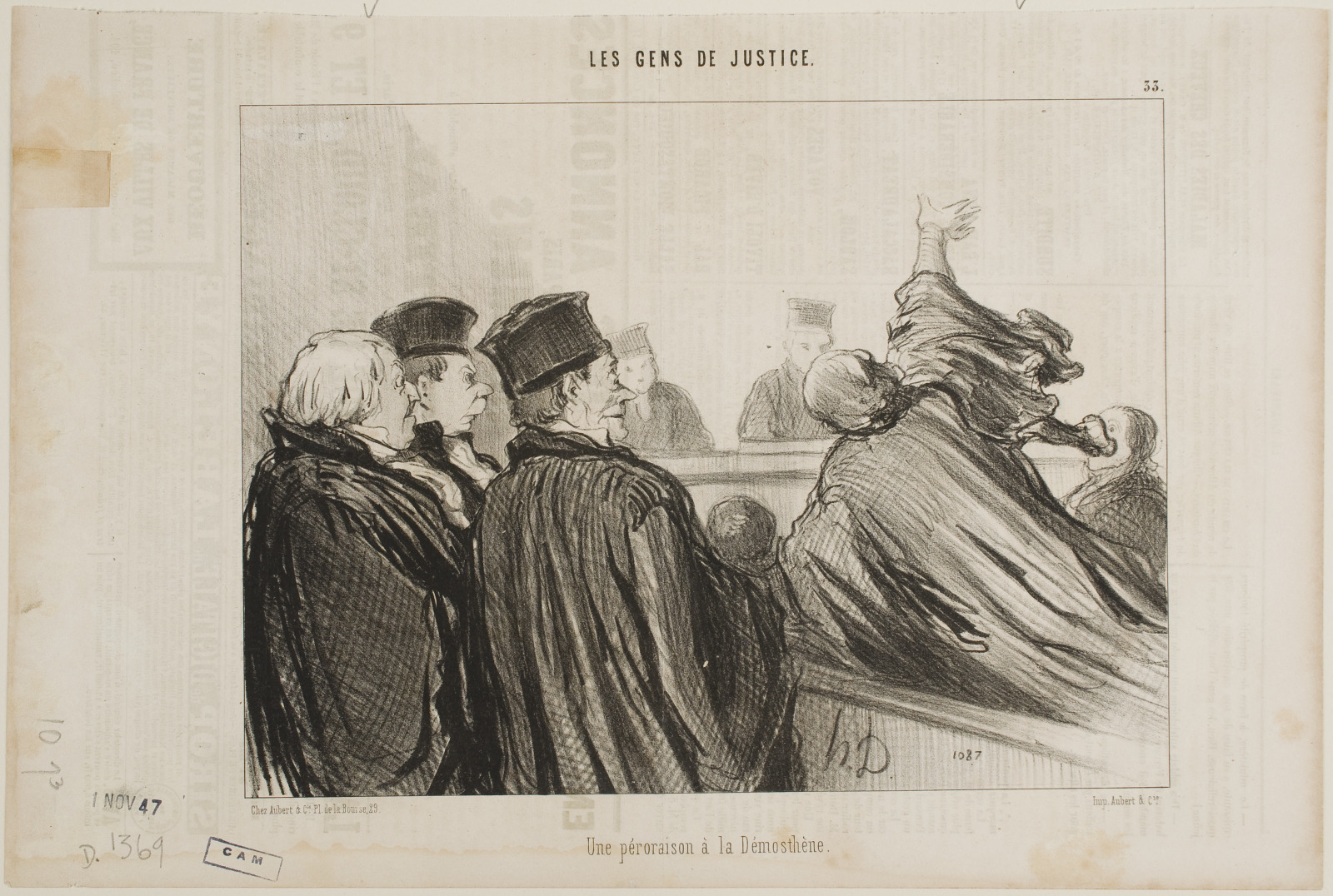 A peroration in the manner of Demosthenes - Saint Louis Art Museum