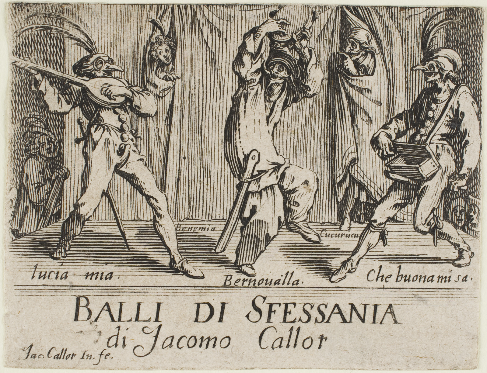 Frontispiece to Balli di Sfessania - Saint Louis Art Museum