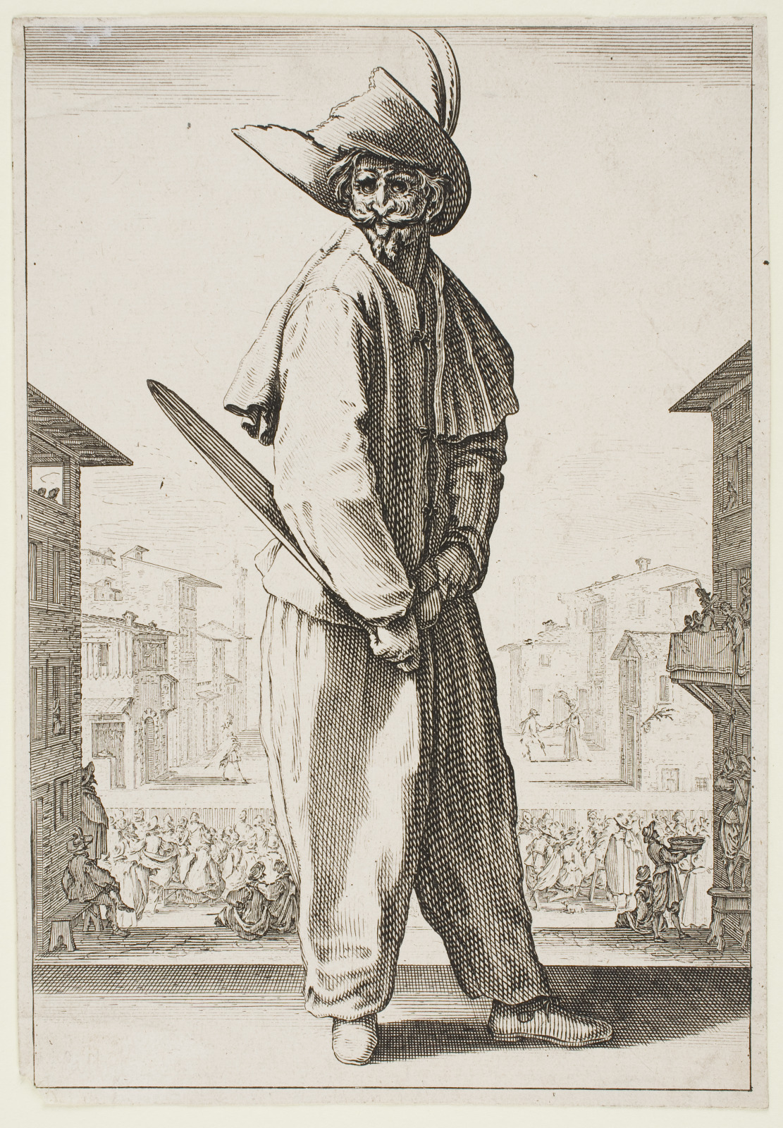 The Zanni, from the series "The Three Italian Comedians" - Saint Louis ...