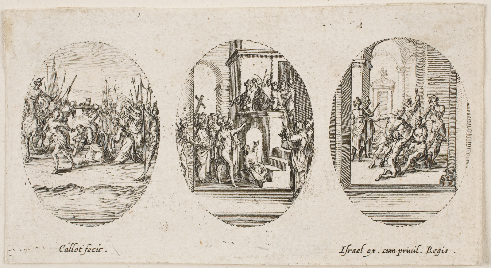 The Crowning with Thorns; The Presentation to the People; Carrying the ...