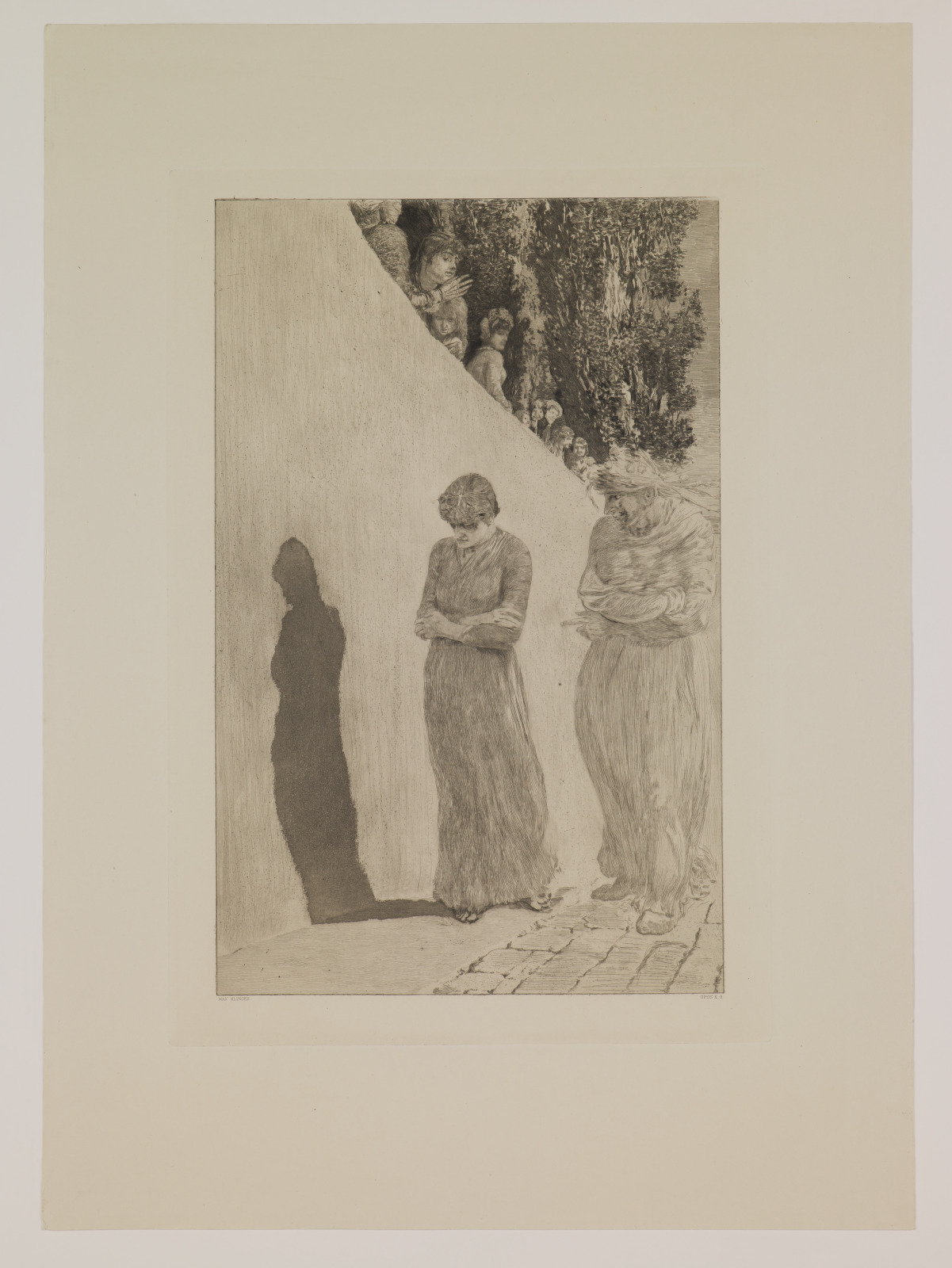 Shame, plate 9 from the series "A Love: Opus X" - Saint Louis Art Museum