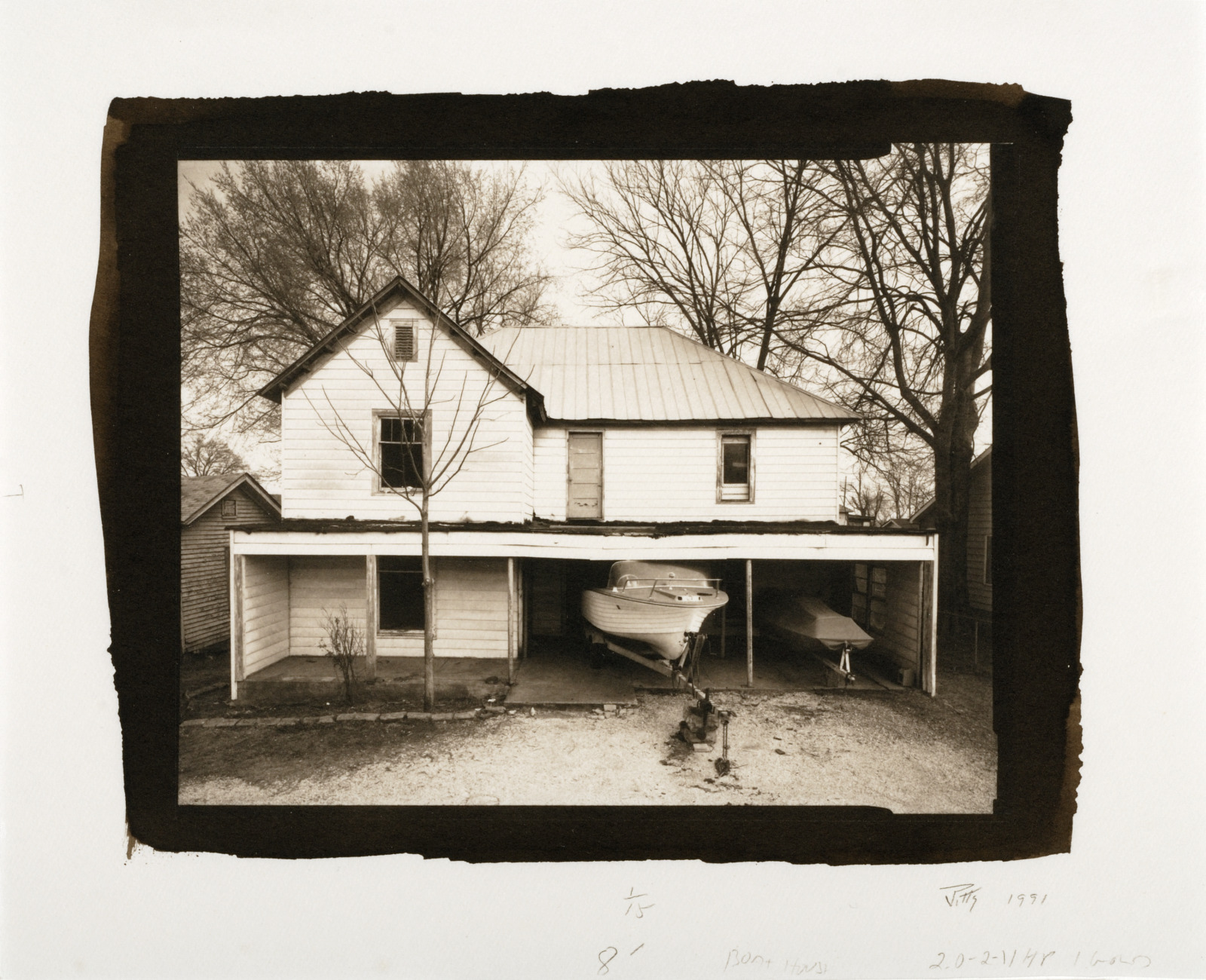 Garage with Boats, Decatur, Alabama - Saint Louis Art Museum