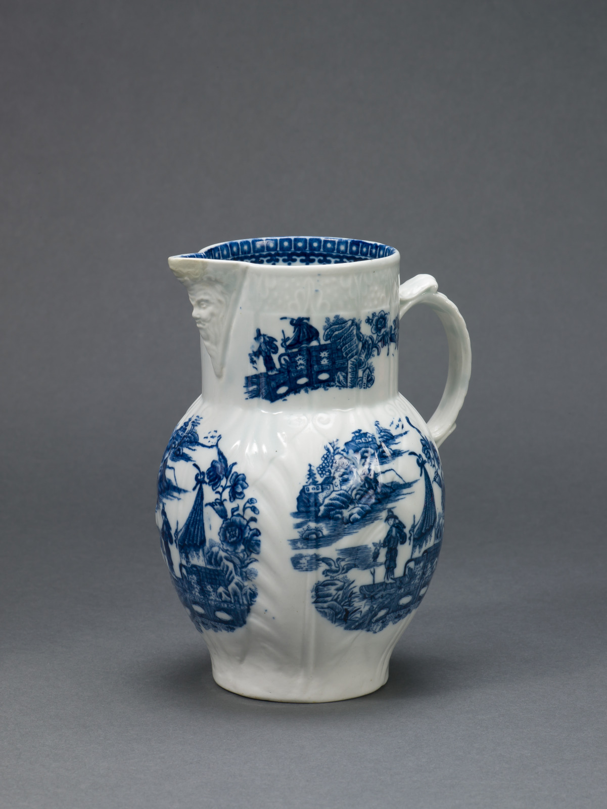 Cabbage-leaf Mask Jug - Saint Louis Art Museum