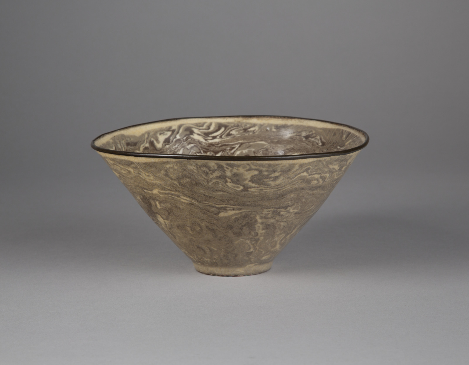 Bowl with Marbled Design - Saint Louis Art Museum