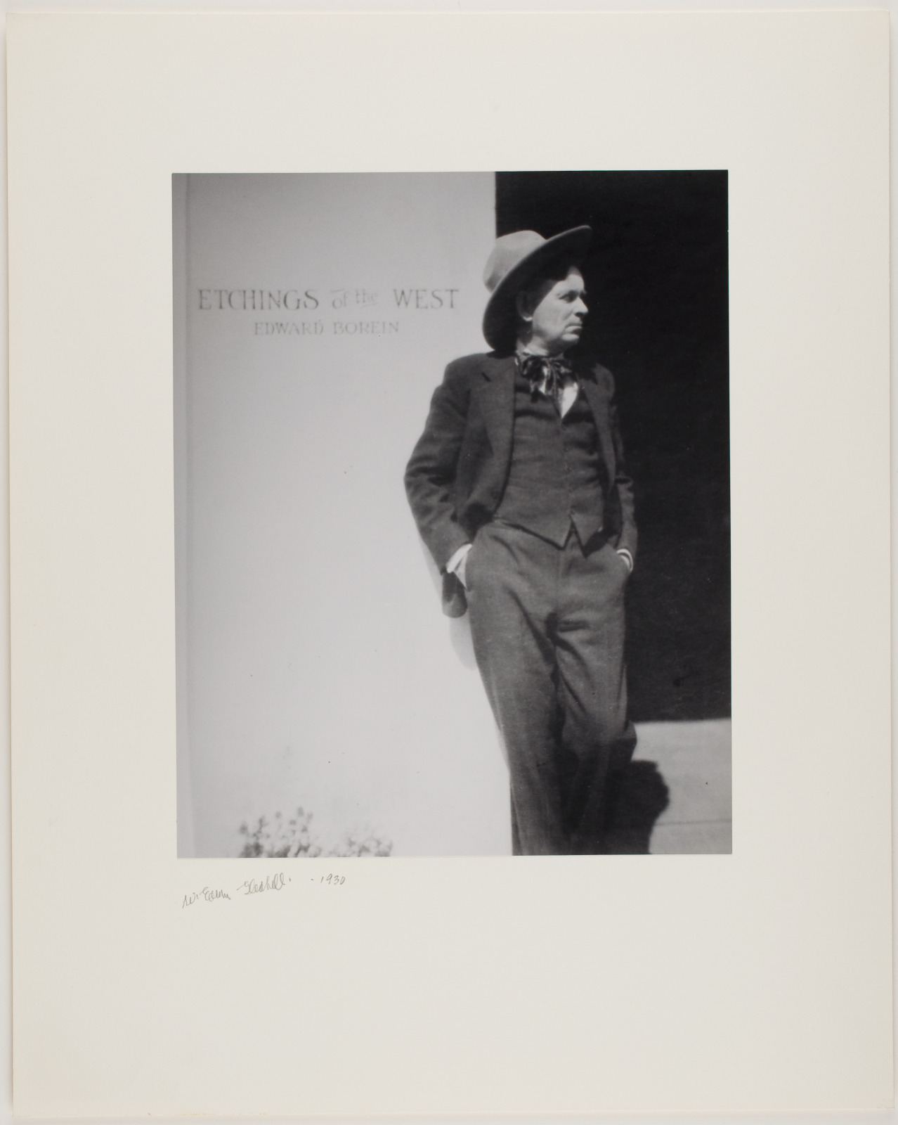 Edward Borein, from "Portraiture" portfolio - Saint Louis Art Museum