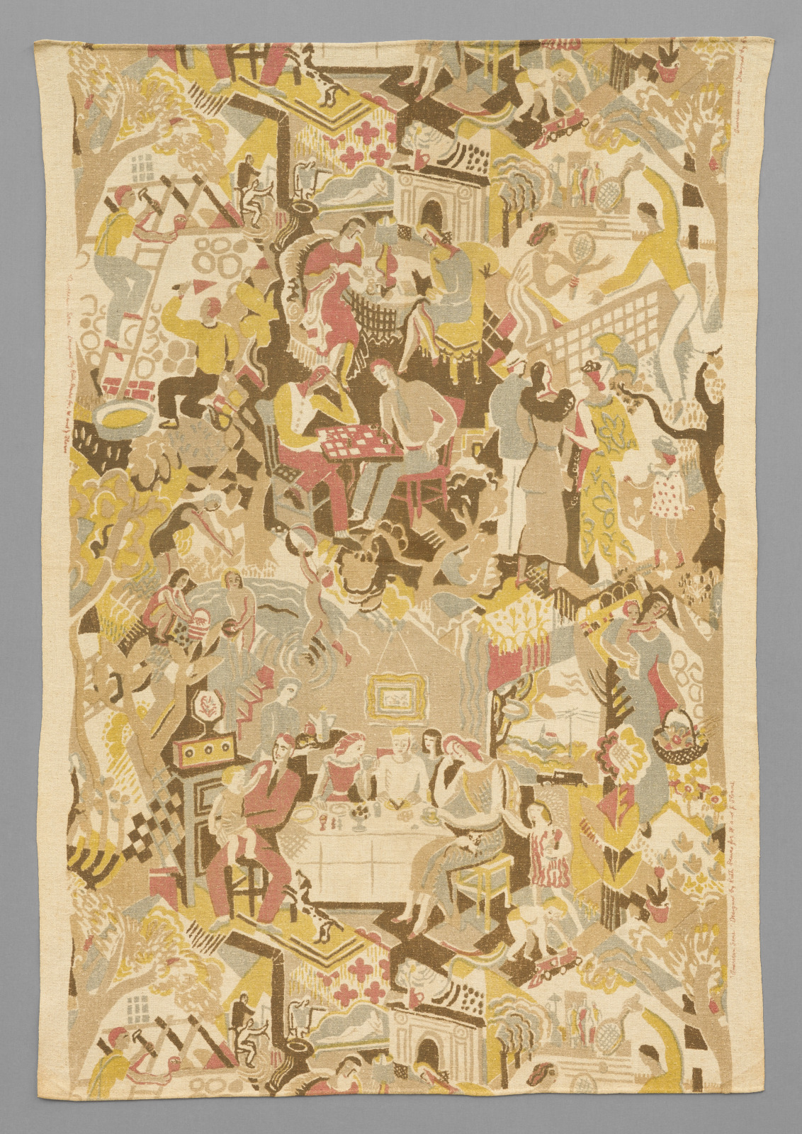 American Scene Textile - Saint Louis Art Museum