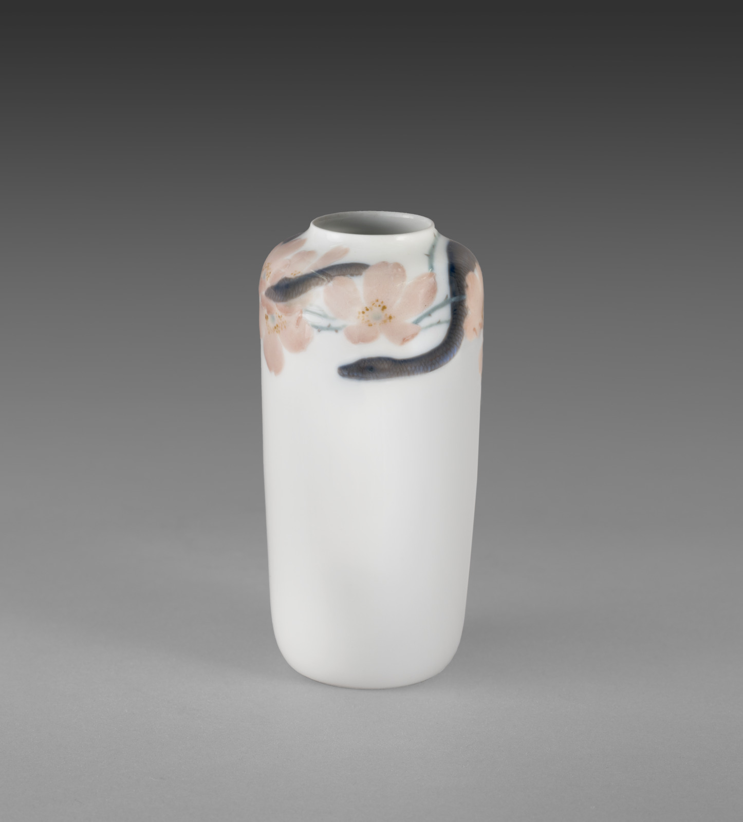 Vase with Snake and Wild Rose - Saint Louis Art Museum